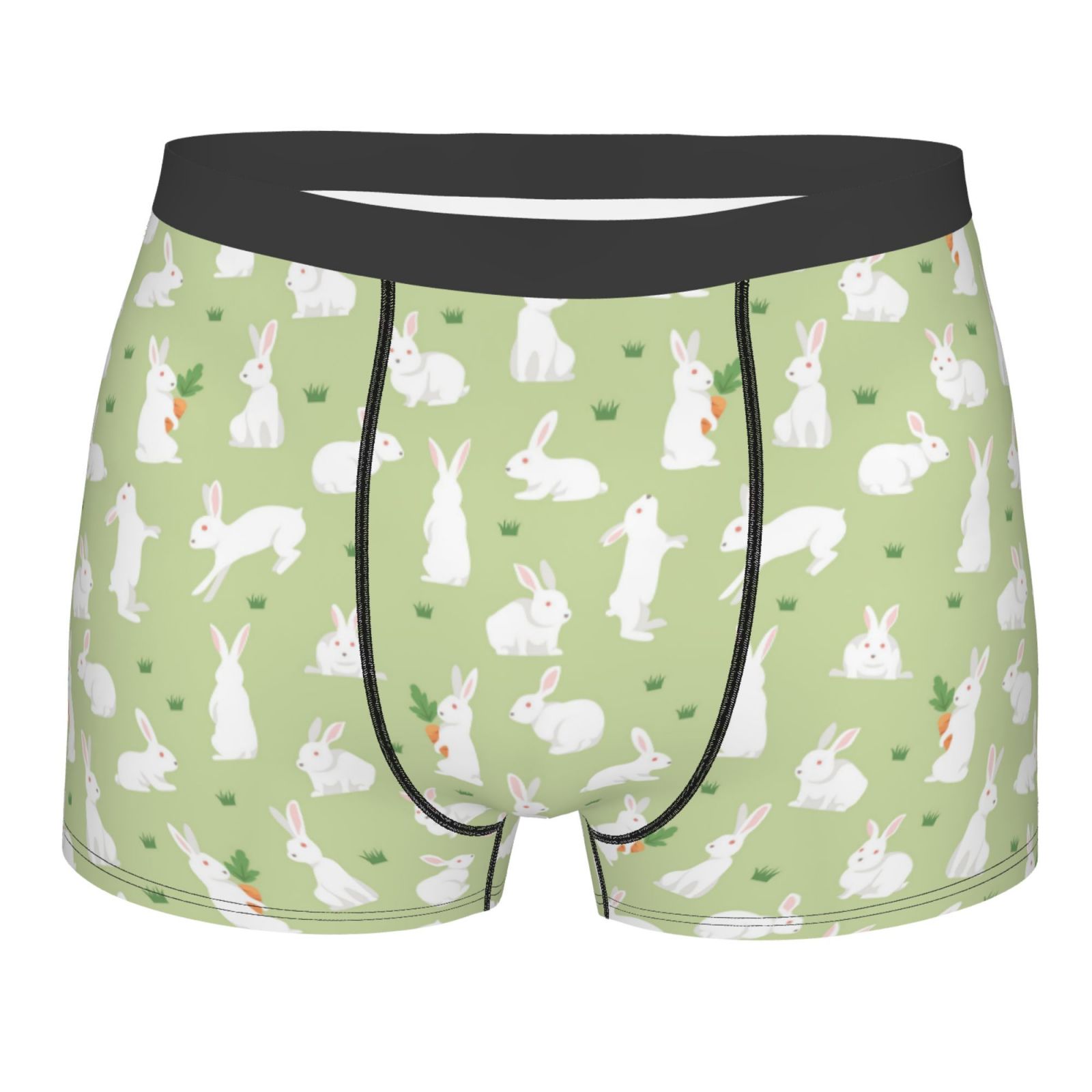 Naloa Rabbit And Carrot (2) Print Mens Underwear - Boxers for Men ...