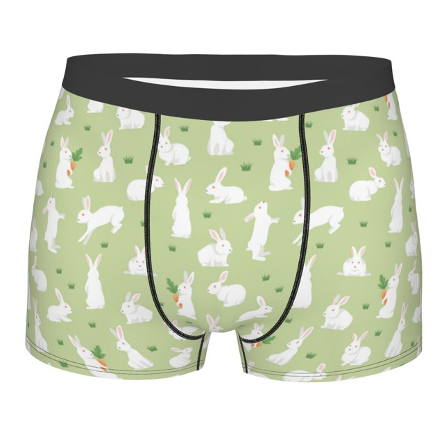 Naloa Rabbit And Carrot (2) Print Mens Underwear - Boxers for Men ...