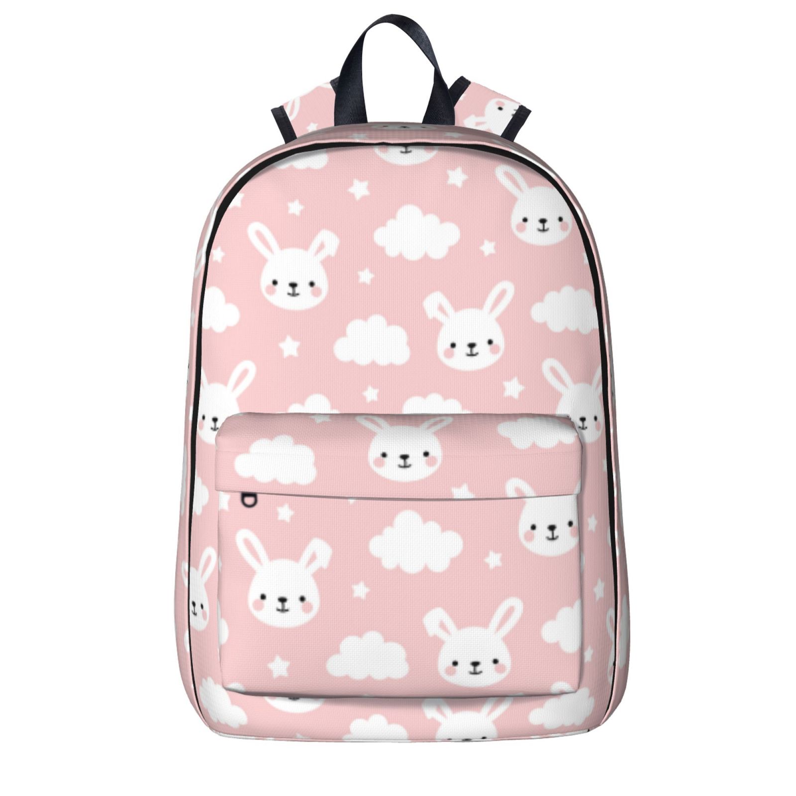 Naloa Rabbit And Cloud Print Laptop Backpack - Computer Bag with 2 ...