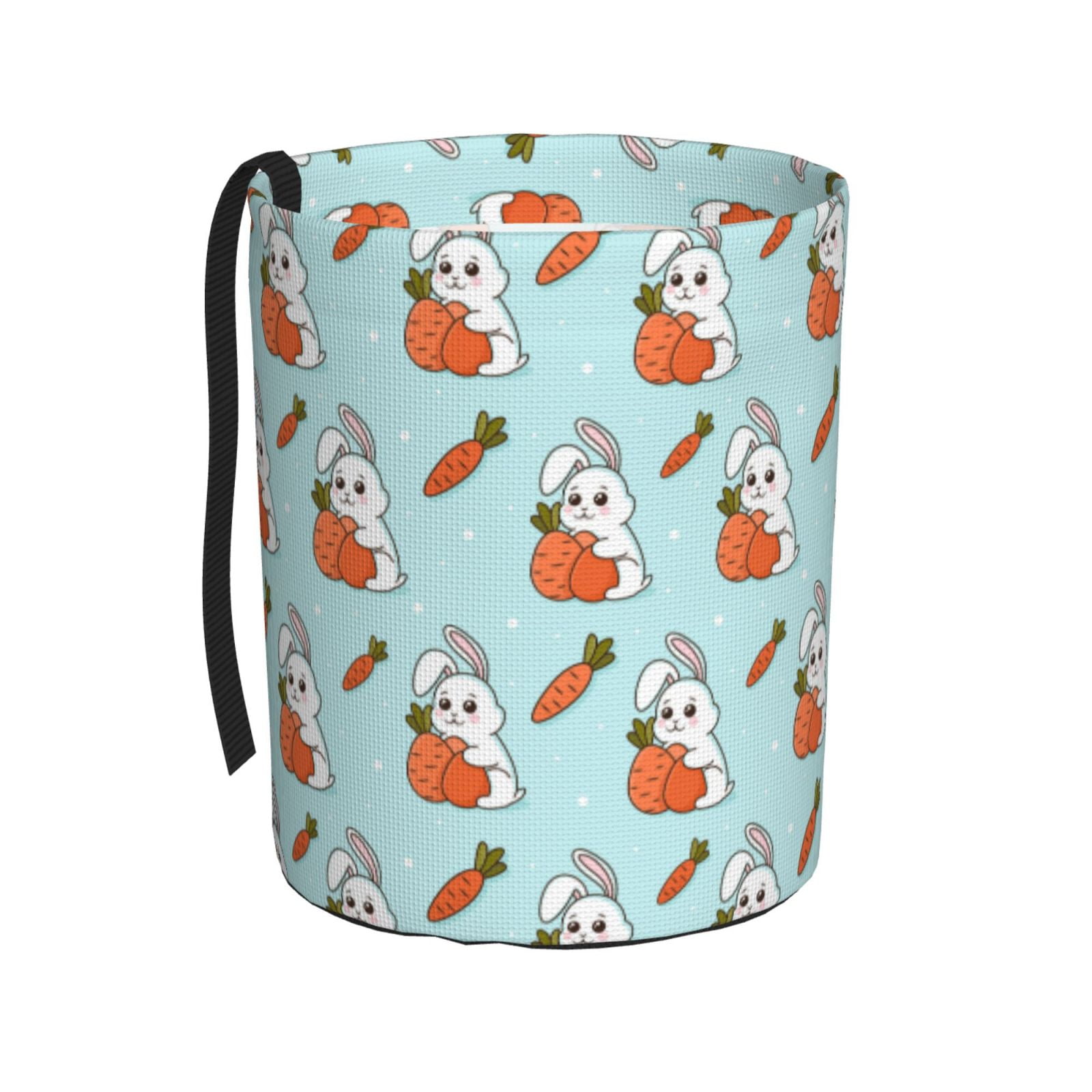 Naloa Rabbit Is Eating Carrots Car Trash Can Garbage Car Accessories ...