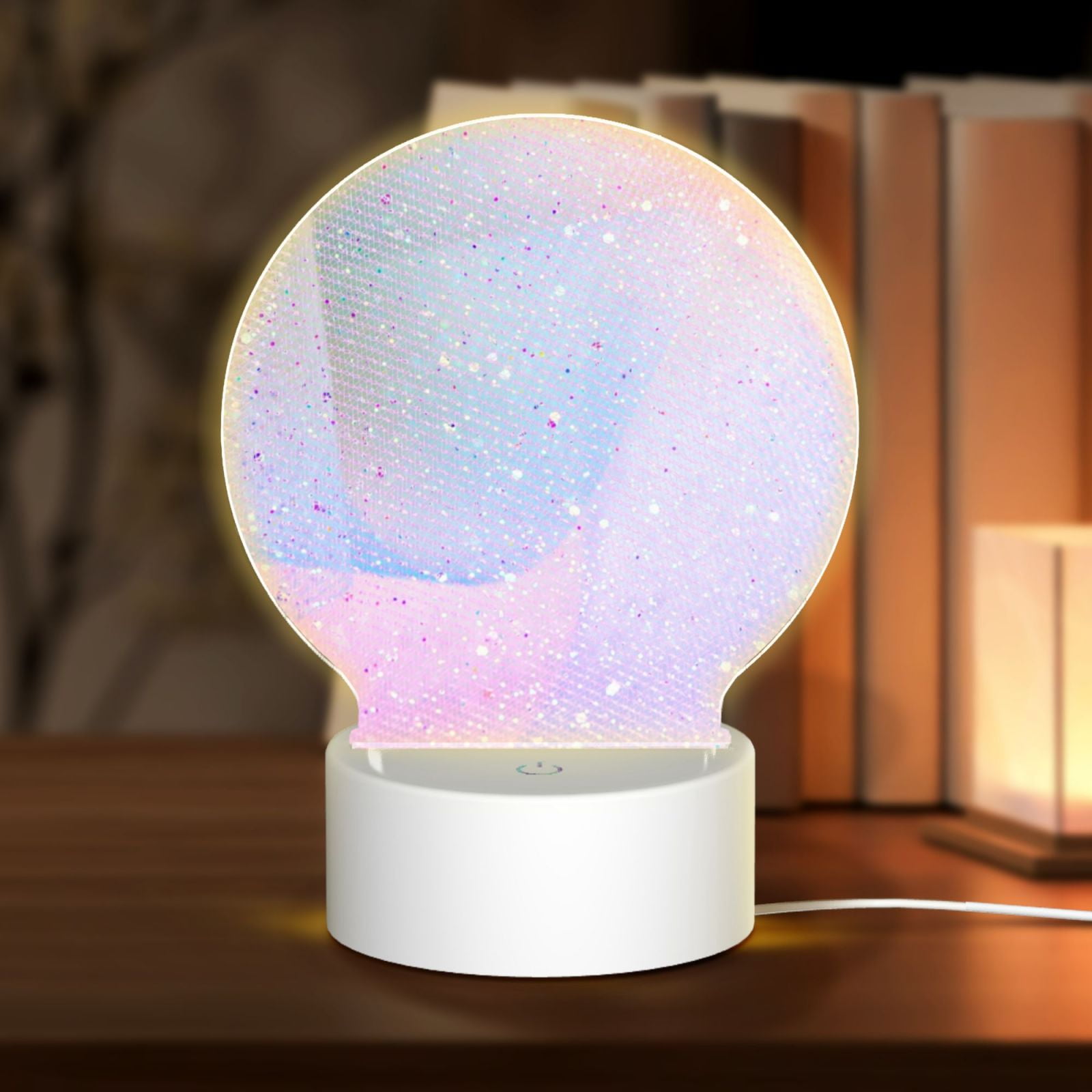 Naloa Rainbow Unicorn Party Acrylic LED Night Light Custom LED Lights ...