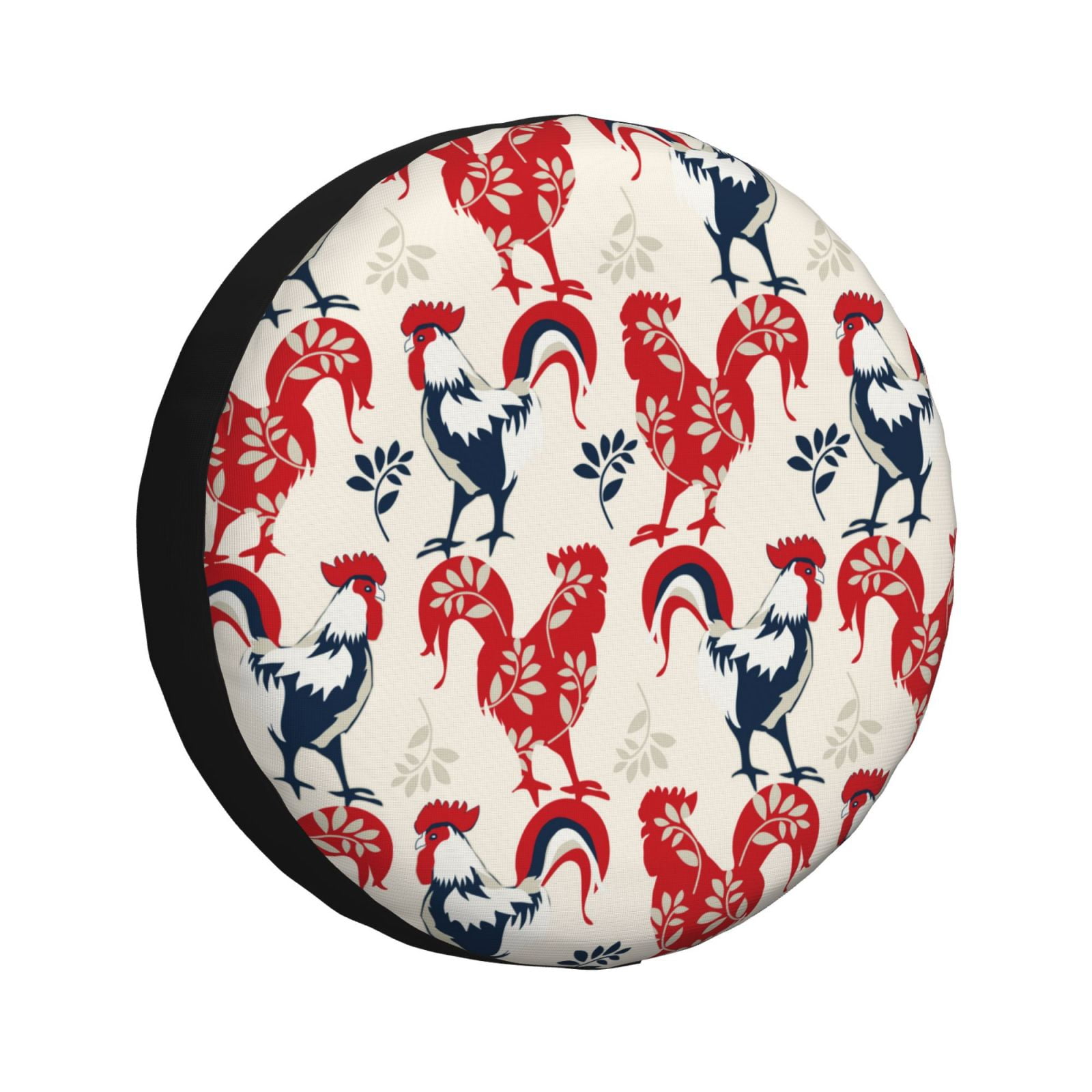 Naloa Roosters PVC Leather Spare Tire Wheel Cover for Car Truck SUV ...