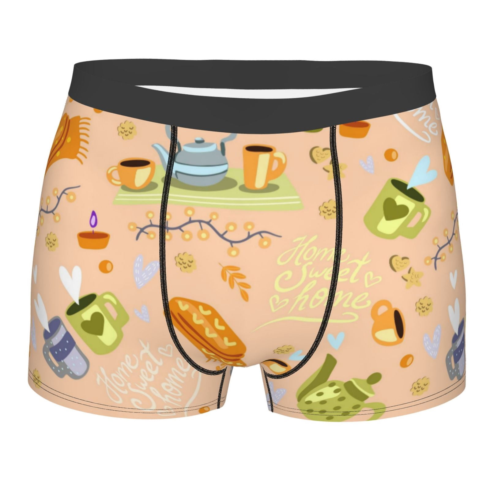 Naloa Scandinavian Style Hygge Print Mens Underwear - Boxers for Men ...