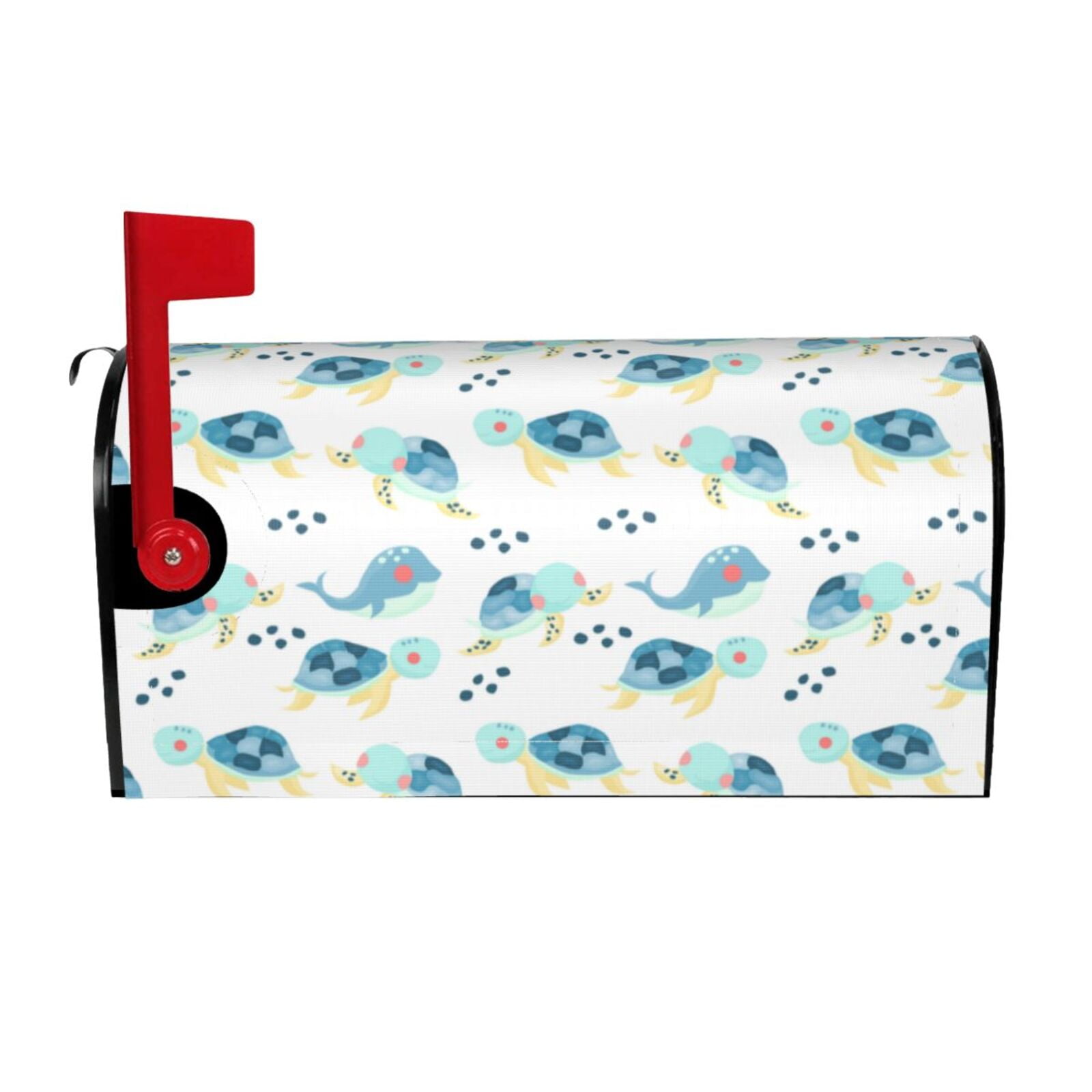 Naloa Sea Turtle Mailbox Covers Magnetic Post Box Cover Post Letter Box ...