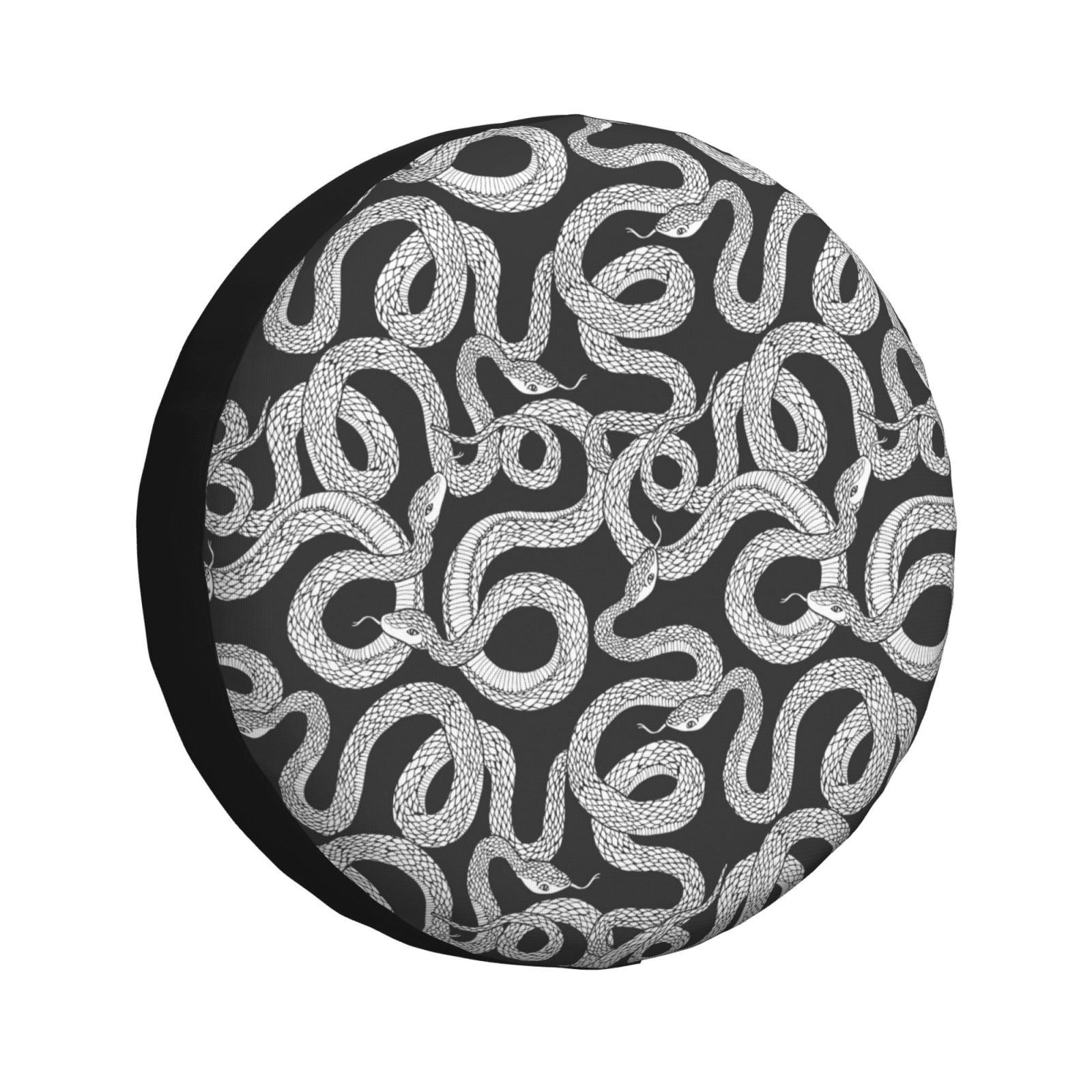 Naloa Snake PVC Leather Spare Tire Wheel Cover for Car Truck SUV Camper ...