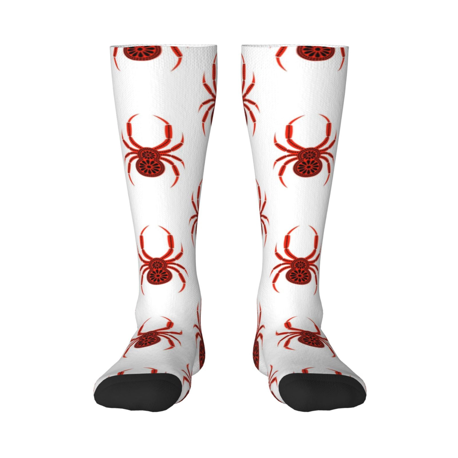 Naloa Spiders Insects Thigh High Socks Extra Long Stretchy Sock Women ...