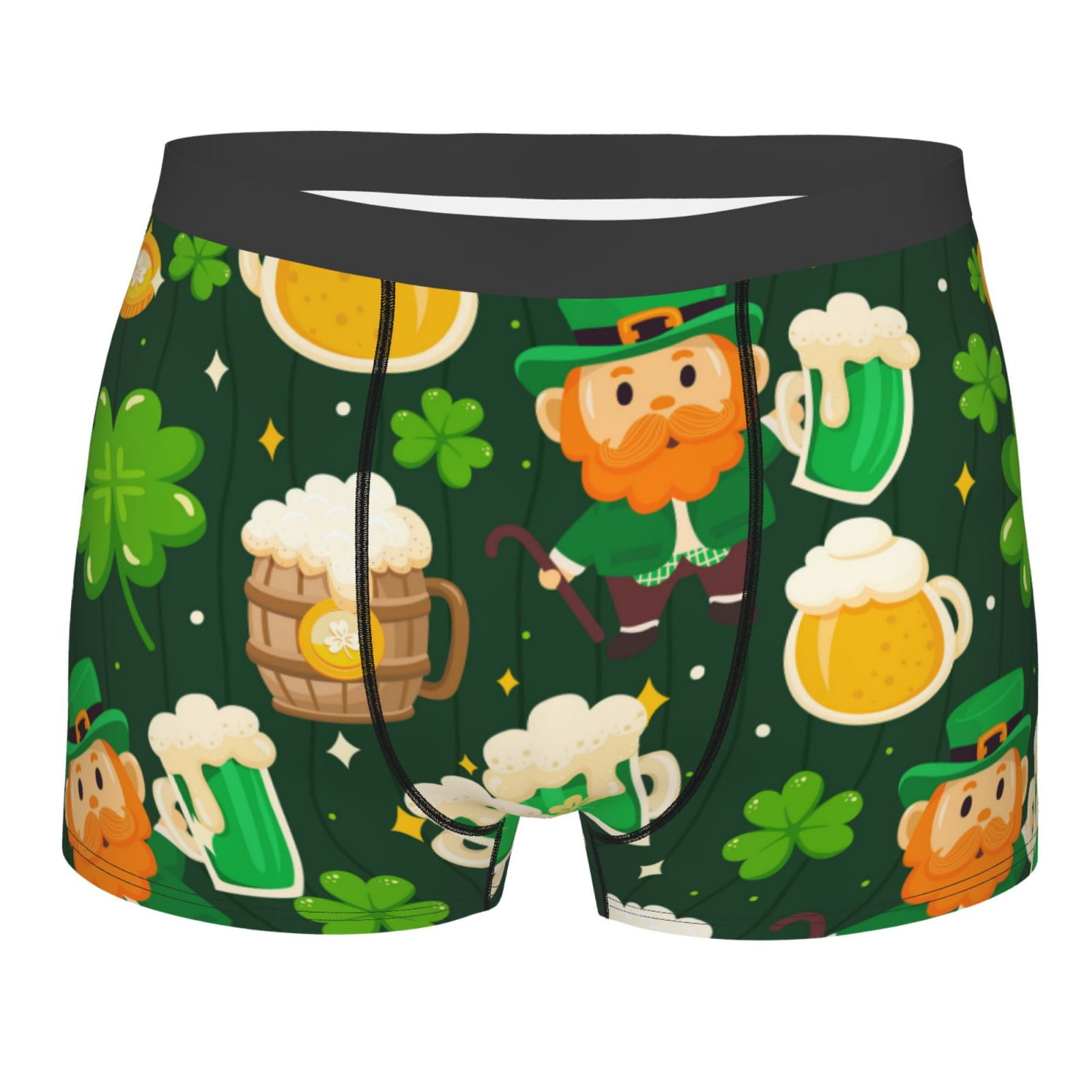 Naloa St Patrick's Day10 Print Mens Underwear - Boxers for Men, Classic ...