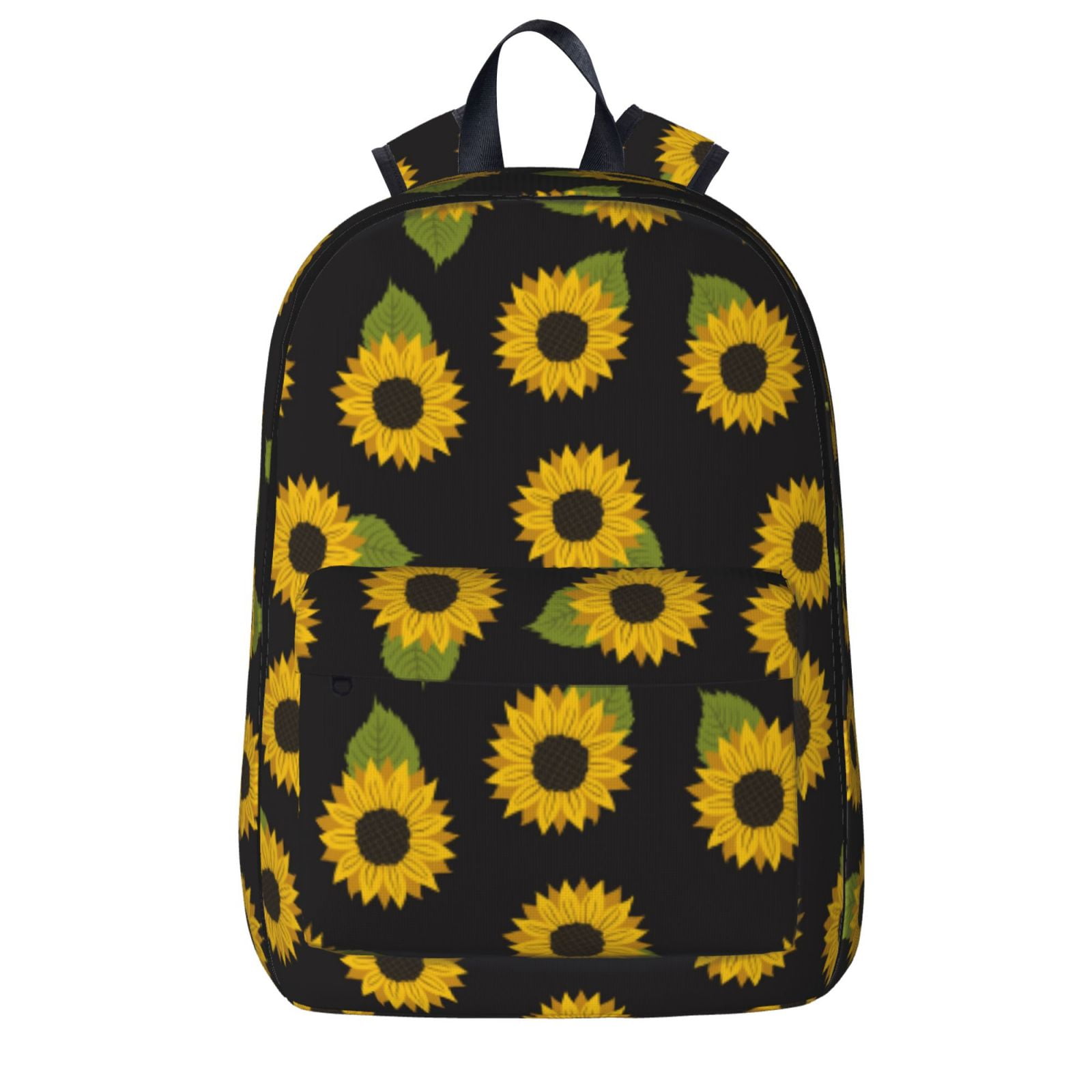 Naloa Sunflowers Print Laptop Backpack - Computer Bag with 2 ...