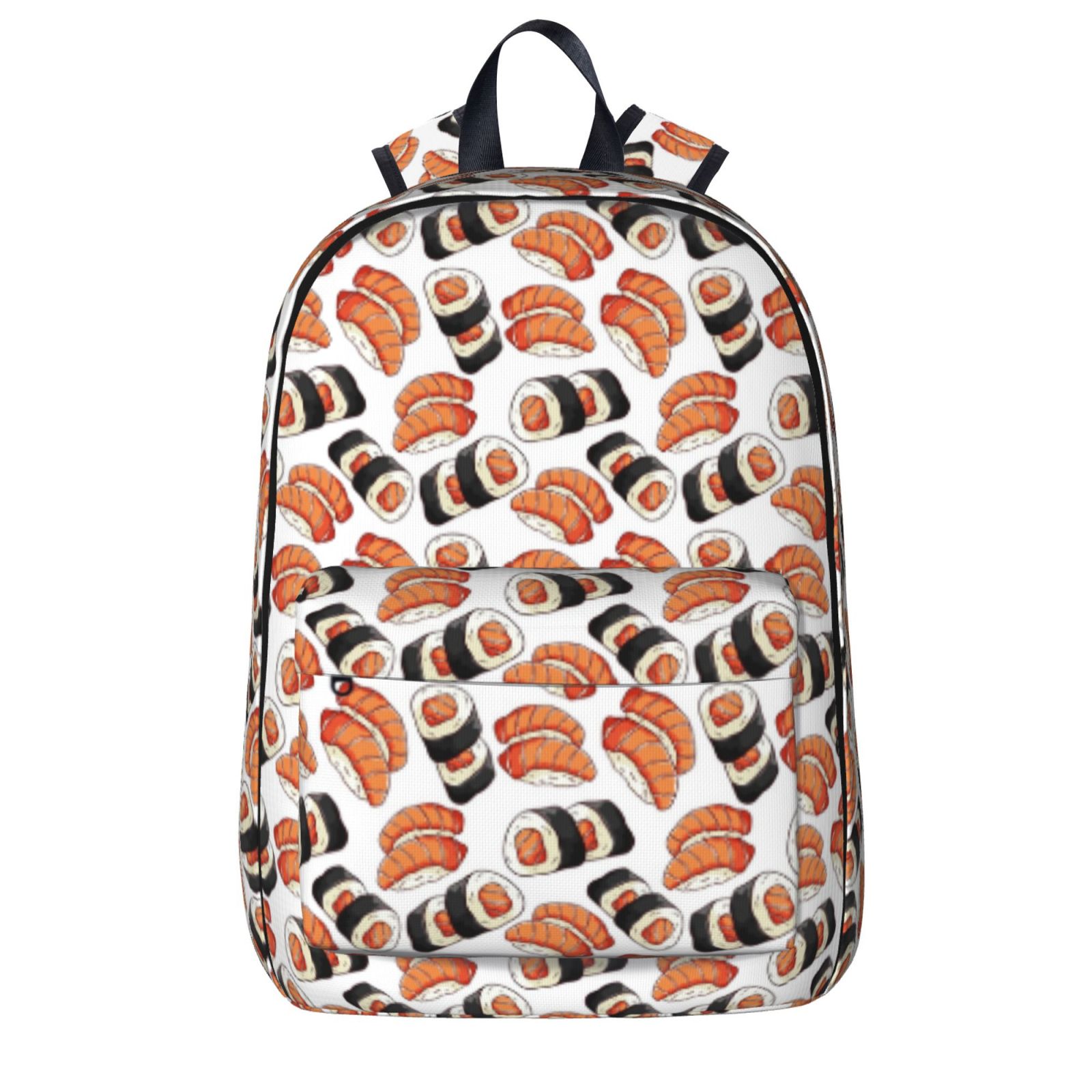 Naloa Sushi Roll Print Laptop Backpack - Computer Bag with 2 ...