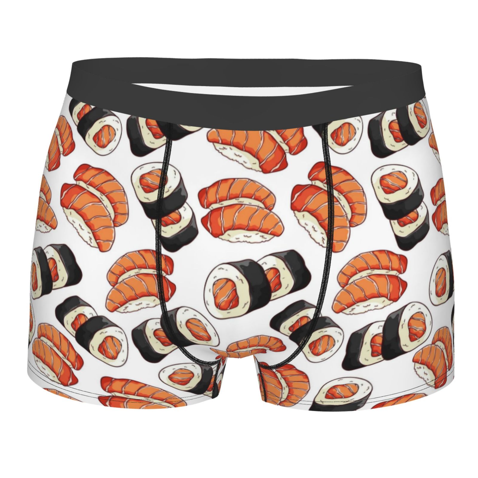 Naloa Sushi Roll Print Mens Underwear - Boxers for Men, Classic Briefs ...