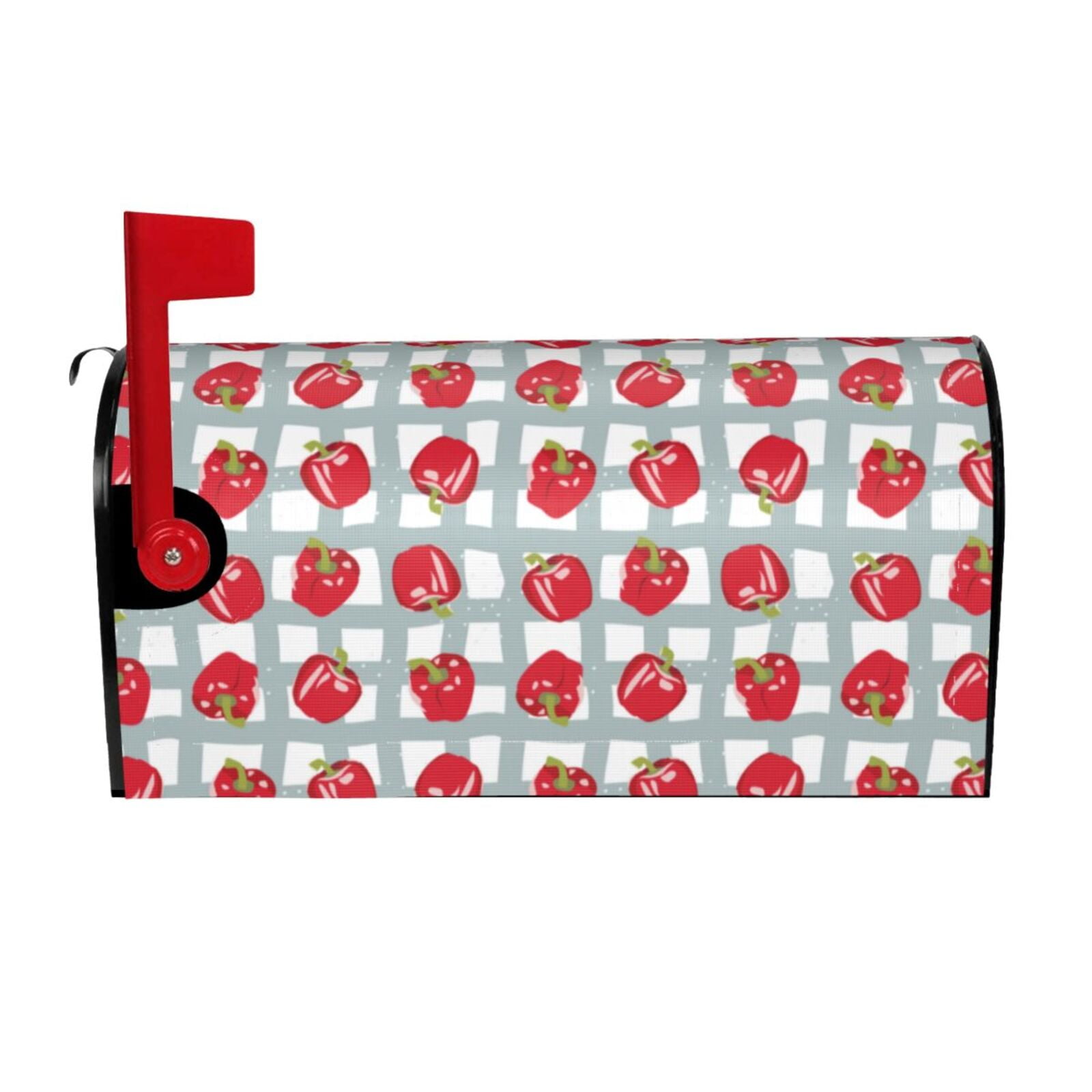 Naloa Sweet Red Fruit Mailbox Covers Magnetic Post Box Cover Post ...