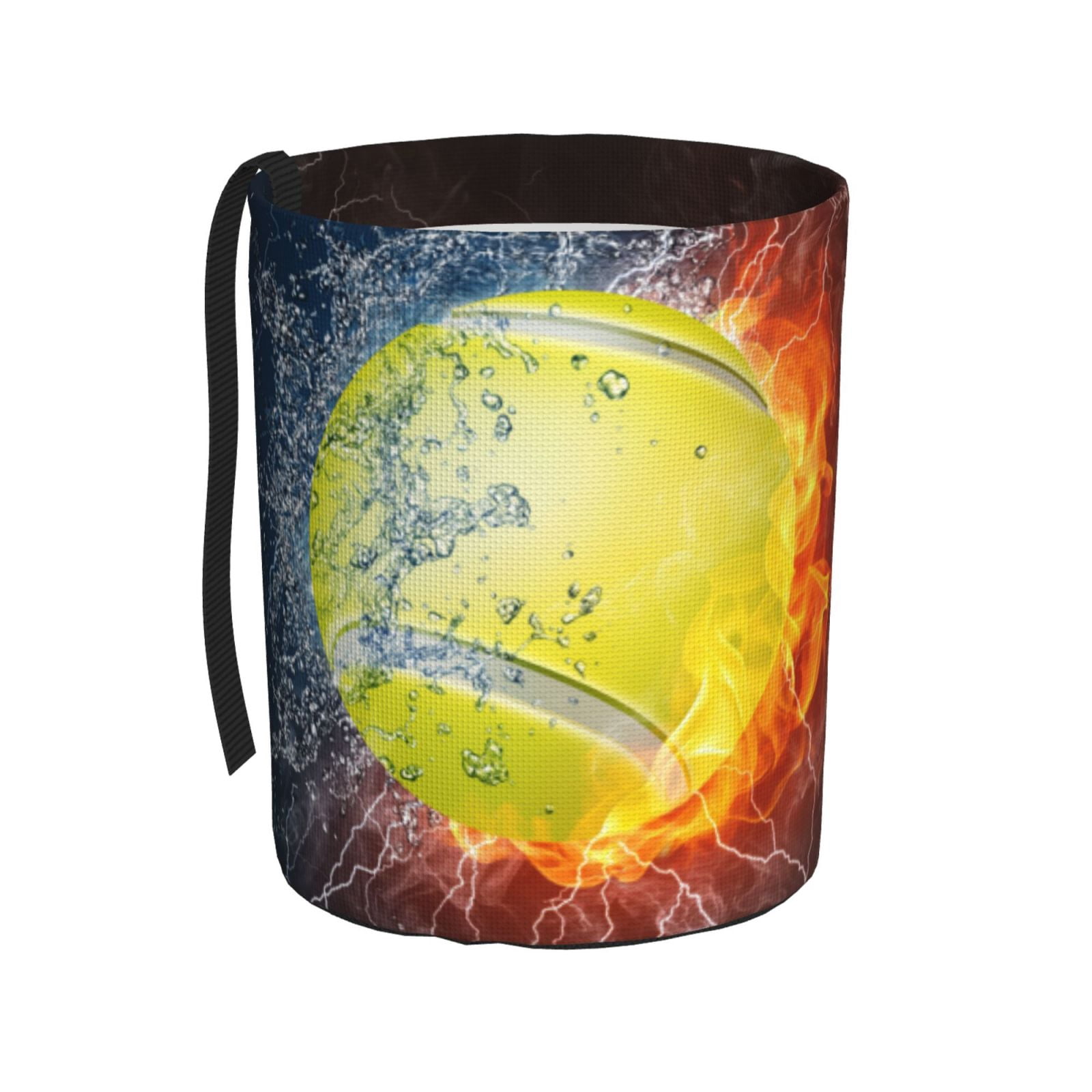 Naloa Tennis Ball On Fire And Water Car Trash Can Garbage Car ...