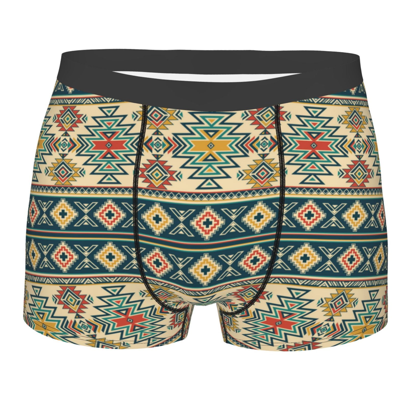 Naloa Traditional Tribal Aztec1 Print Mens Underwear - Boxers for Men ...