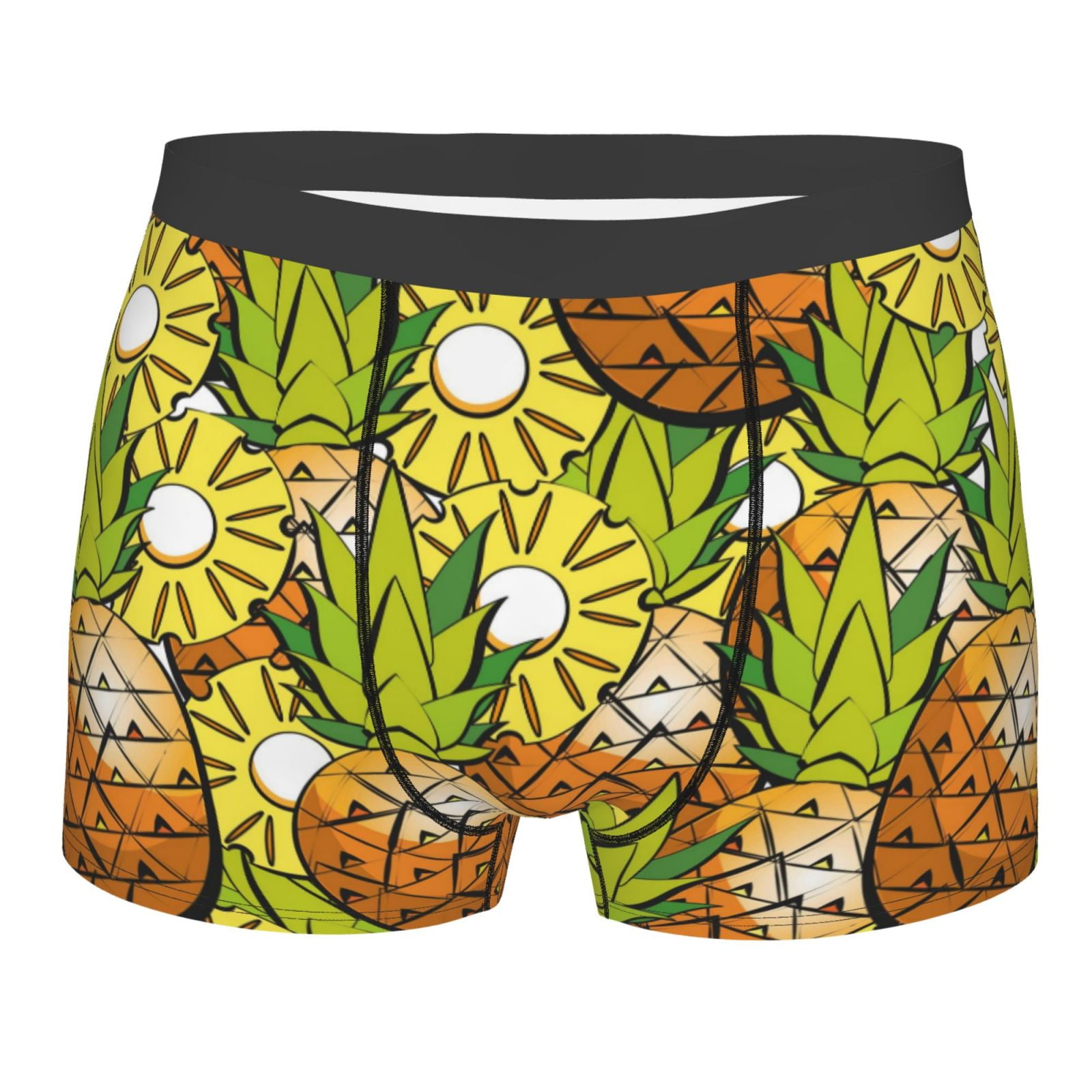 Naloa Tropical Summer Fruit Print Mens Underwear - Boxers for Men ...