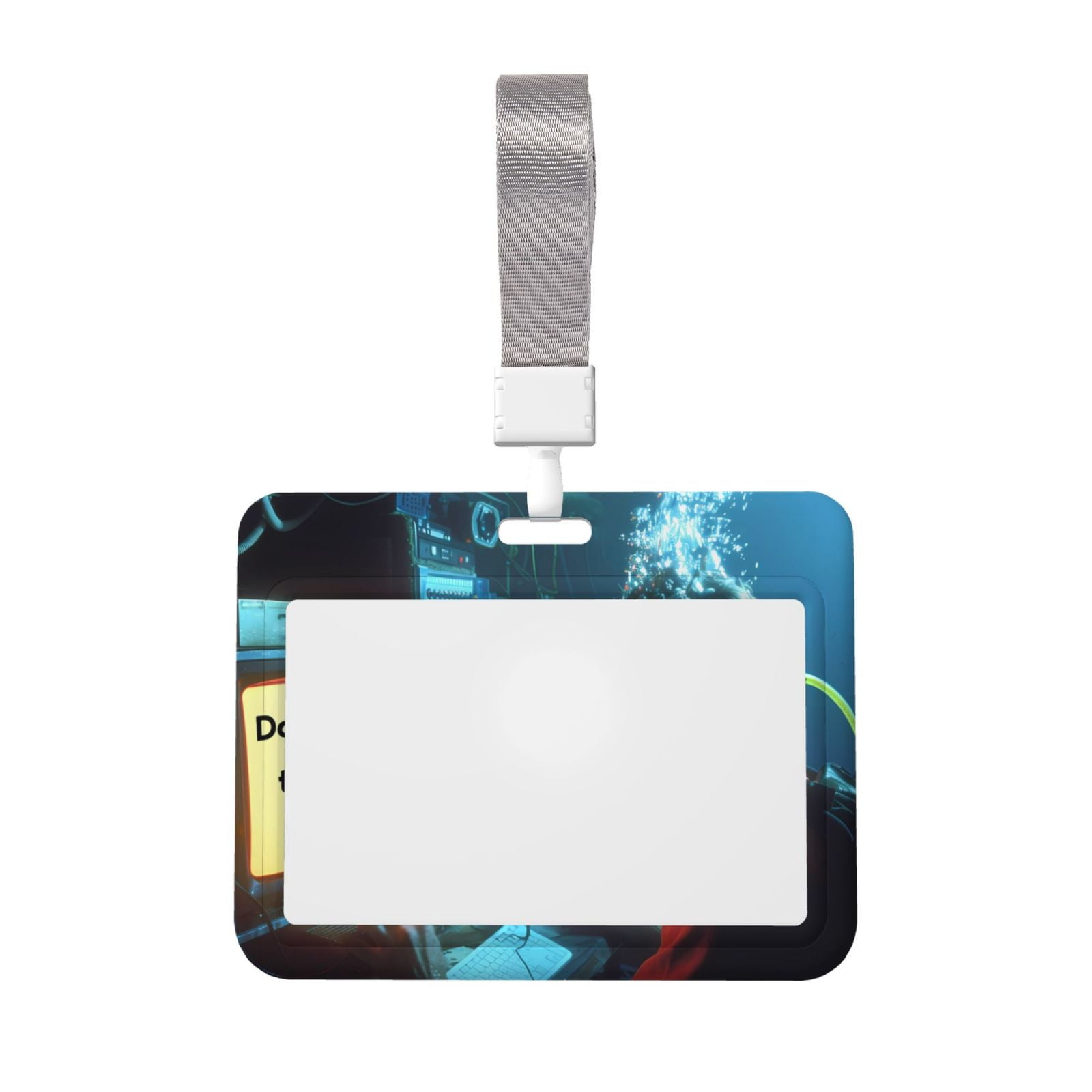 Naloa Underwater Office Diver Card Badge Holder Work Badge Sleeve for ...