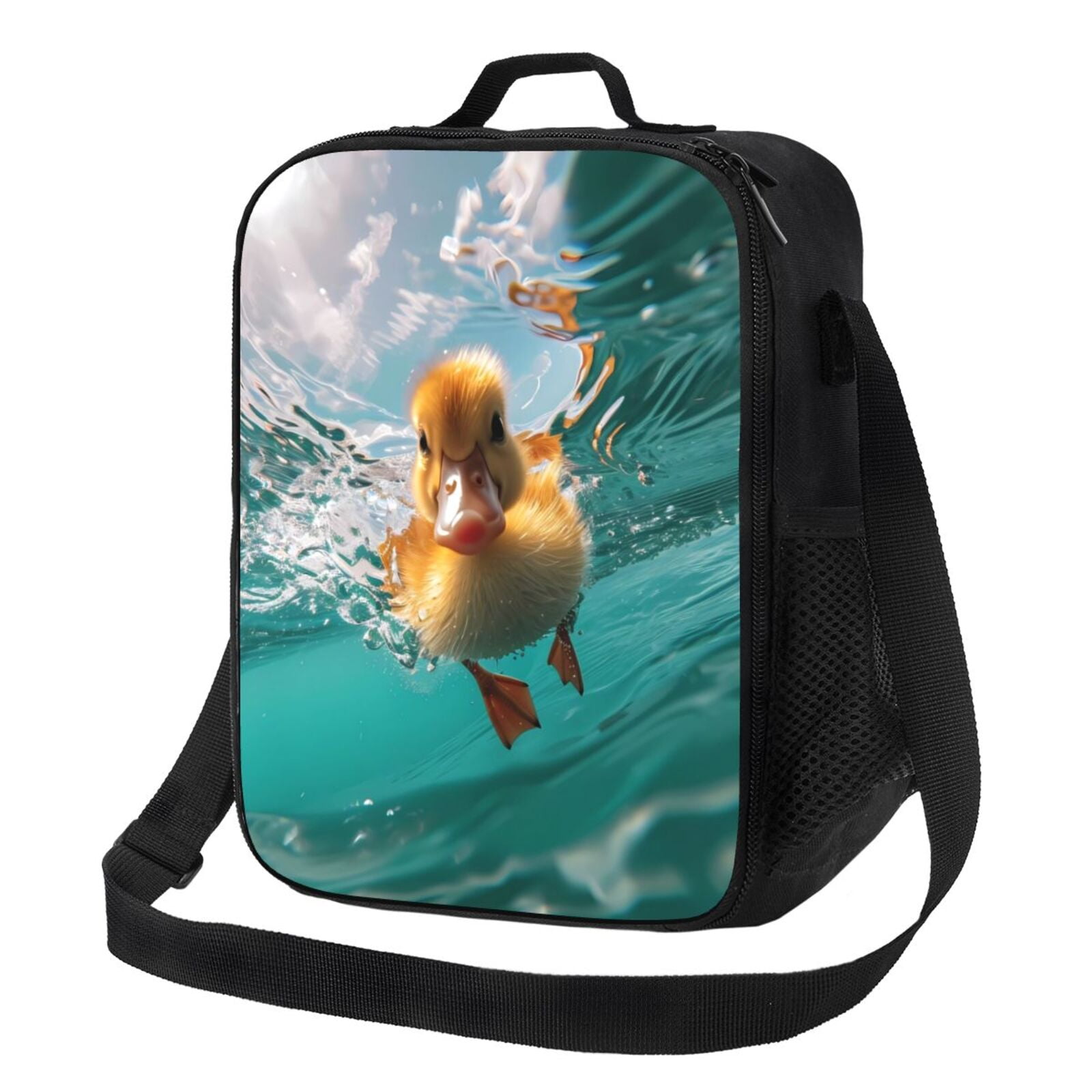 Naloa Underwater Swimming Duck Lunch box Lunch bag for men women Large ...
