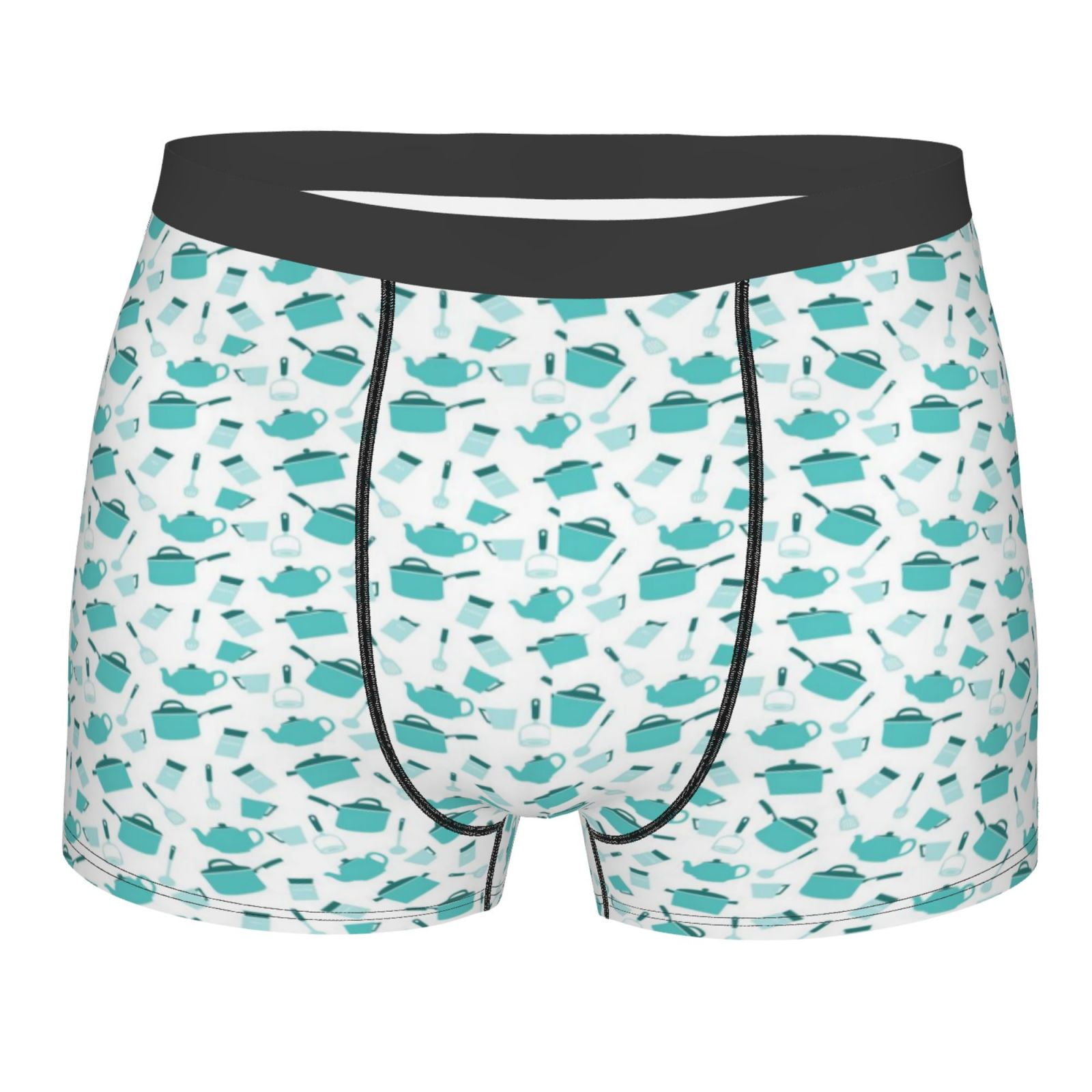 Naloa Utensiles Print Mens Underwear - Boxers for Men, Classic Briefs ...