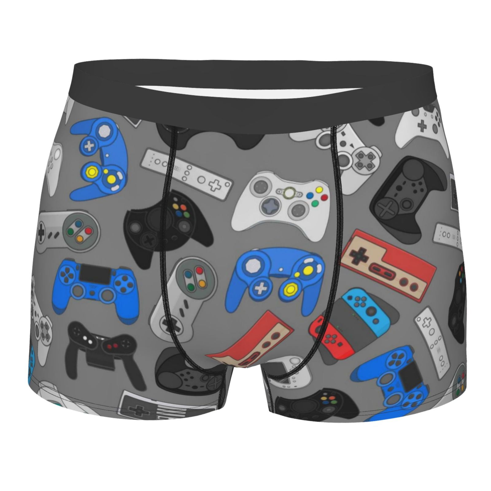 Naloa Video Game Print Mens Underwear - Boxers for Men, Classic Briefs ...