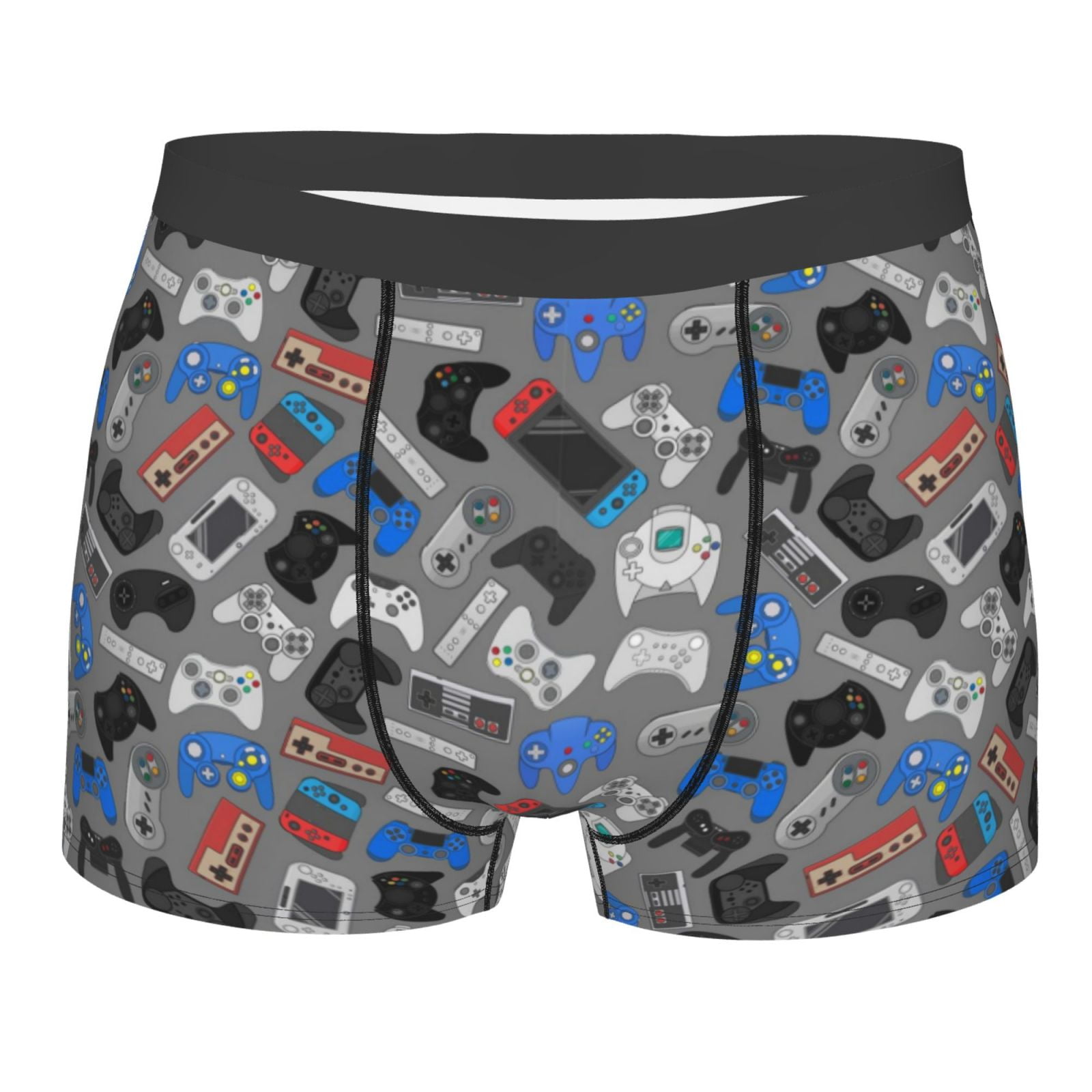 Naloa Video Game Print Mens Underwear - Boxers for Men, Classic Briefs ...