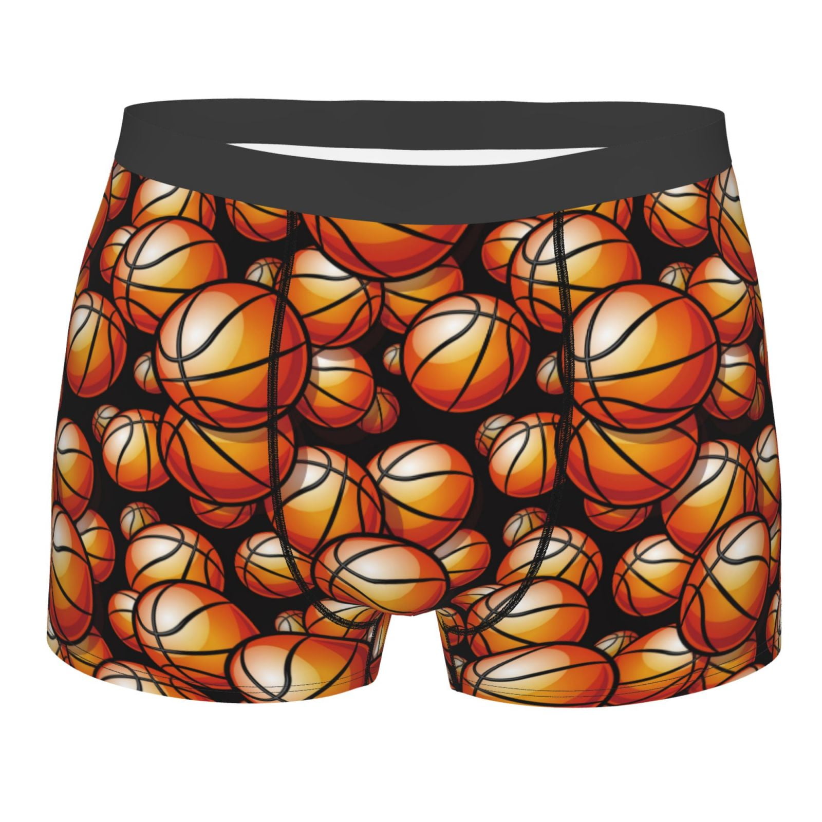 Naloa Vintage Basketball Print Mens Underwear - Boxers for Men, Classic ...