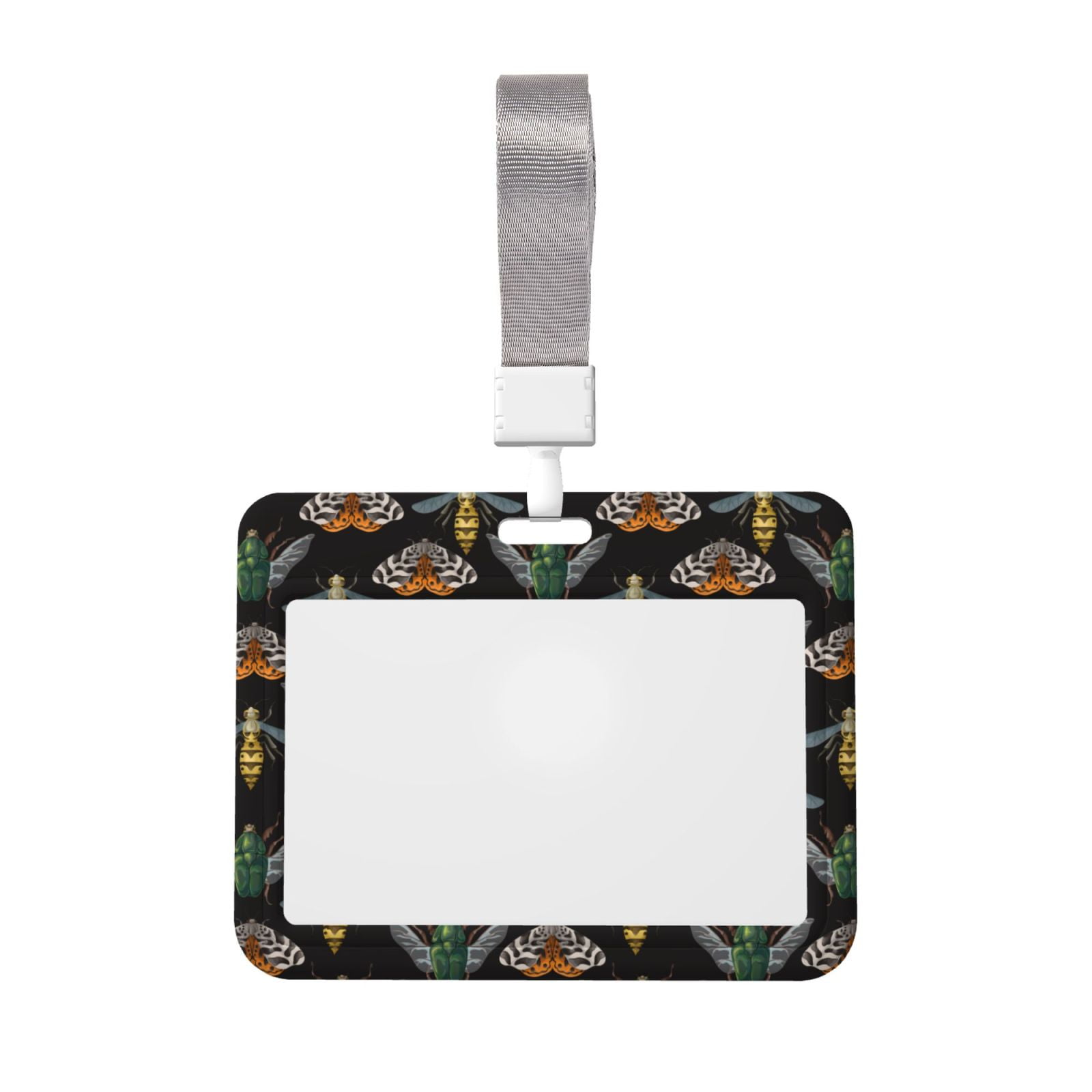 Naloa Wasp Cockchafer Butterfly Card Badge Holder Work Badge Sleeve for ...