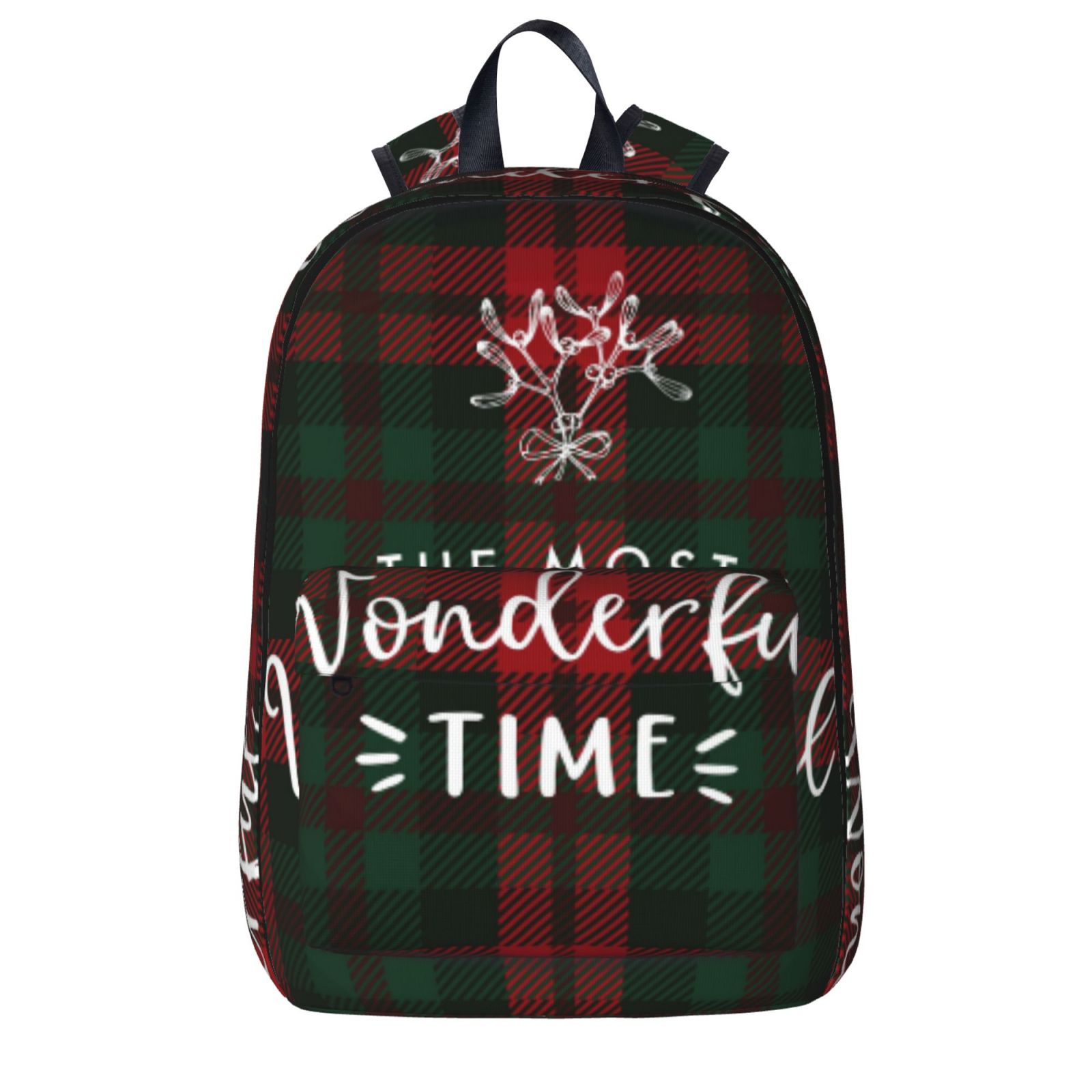Naloa Wonderful Time Christmas Print Laptop Backpack - Computer Bag ...