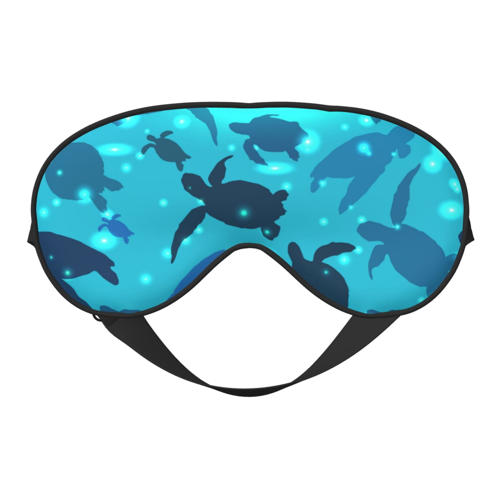 Naloa World Turtle Day Print Sleep Mask for Sleeper, Light Blocking ...