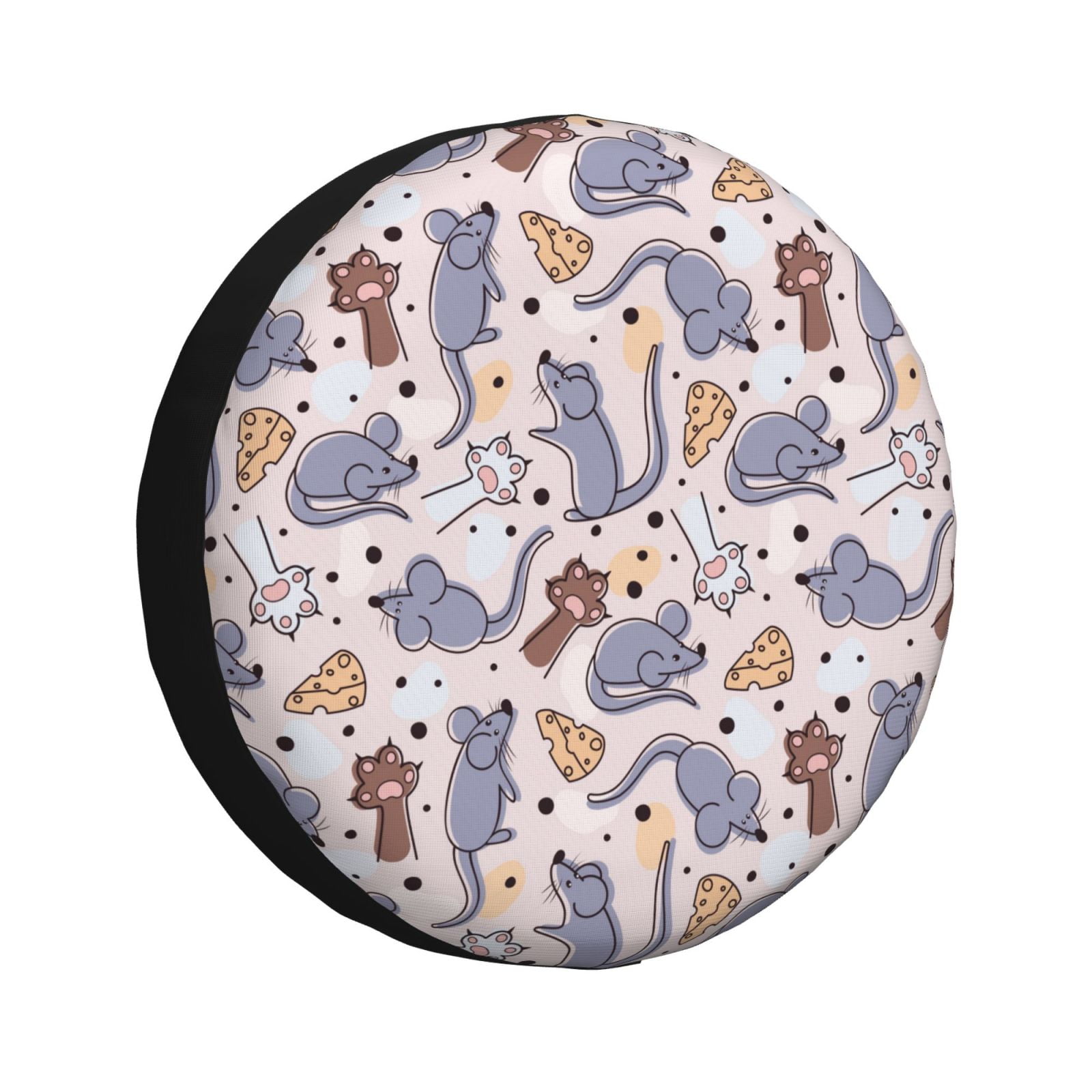 Naloa cartoon mouse Tire Cover Wheel Protectors Tyre Covers ...