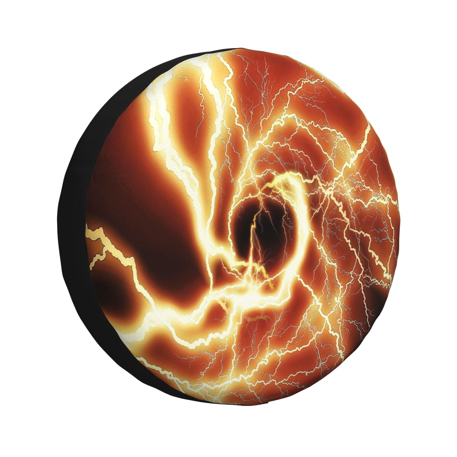 Naloa orange lightning Tire Cover Wheel Protectors Tyre Covers ...