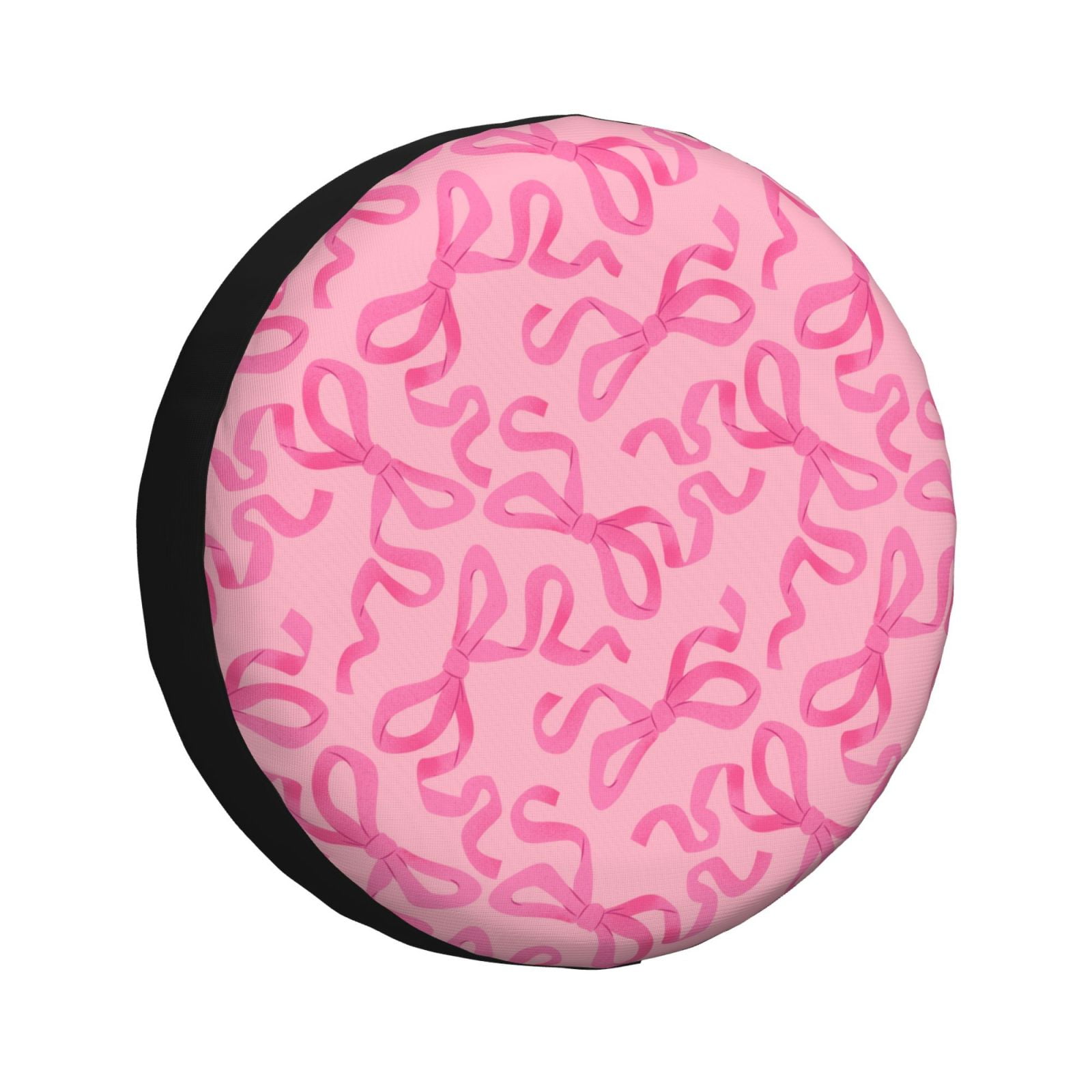 Naloa pink bow Tire Cover Wheel Protectors Tyre Covers Weatherproof ...