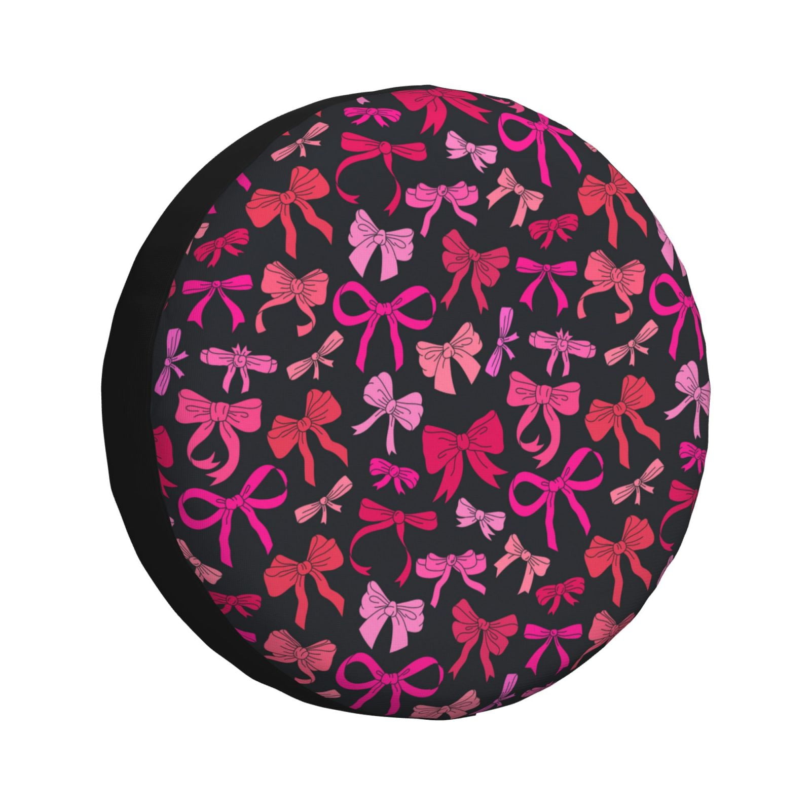 Naloa pink ribbon bows Tire Cover Wheel Protectors Tyre Covers ...