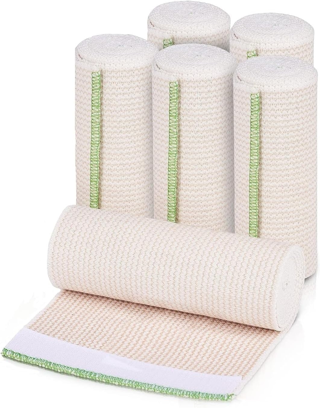 Naltars 6 Pack Cotton Elastic Bandage | Ace Wrap with Velcro 6 inch x ...