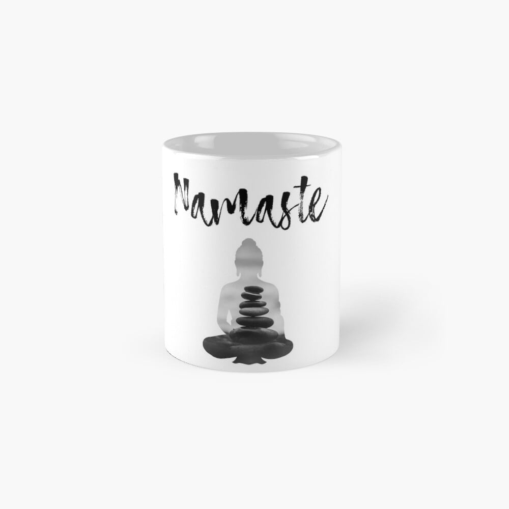 Namaste Buddha Meditation Art Classic Mug - Walmart.com
