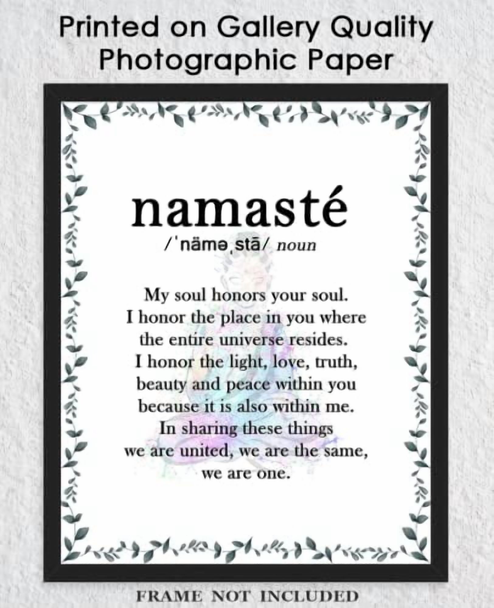 Namaste Definition: Positive Quotes; Inspirational, Motivational ...
