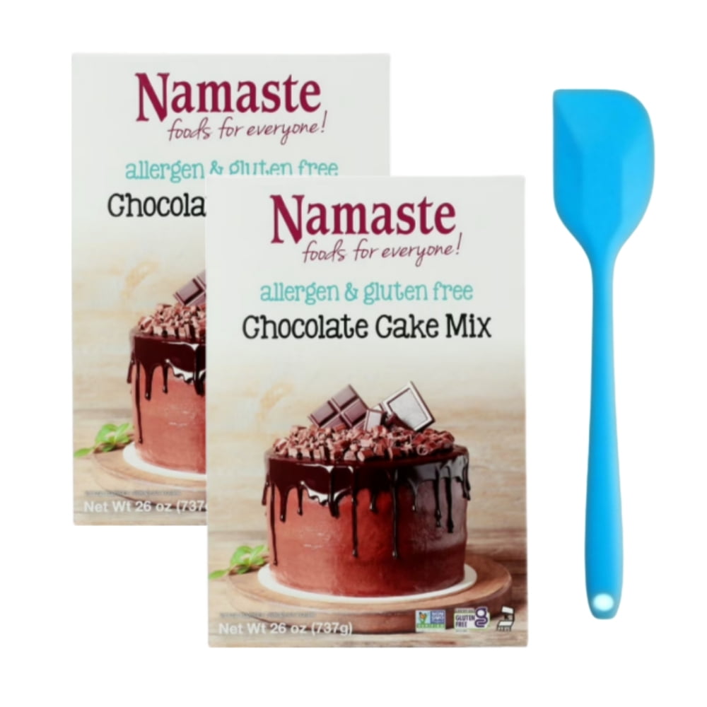 Namaste Foods Gluten Free Chocolate Cake Mix, 26 oz Box (2 Pack) with ...