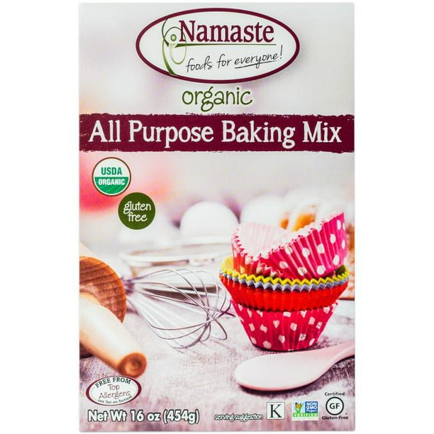 Namaste Foods, Gluten Free, Organic, All-Purpose Baking Mix, 16 oz. Box ...