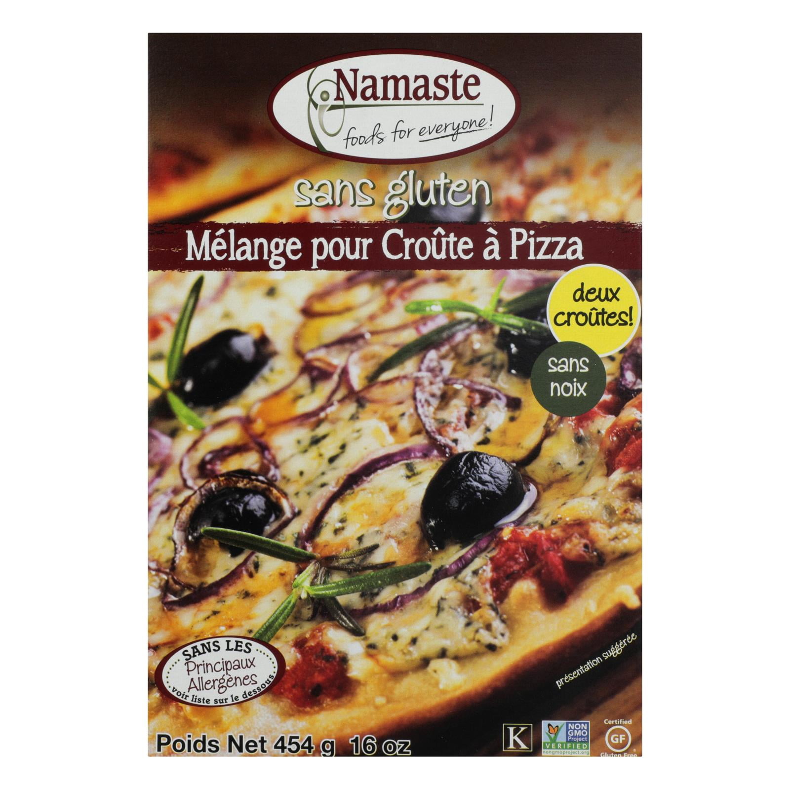 Namaste Foods Gluten Free Pizza Crust - Mix - Case of 6 - 16 oz ...