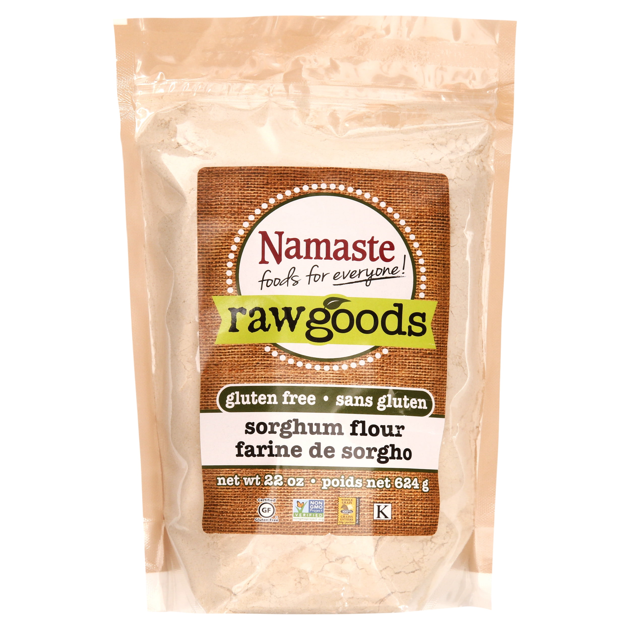 Namaste Foods, Gluten Free, Sorghum Flour, 22 oz. Bag, Baking ...