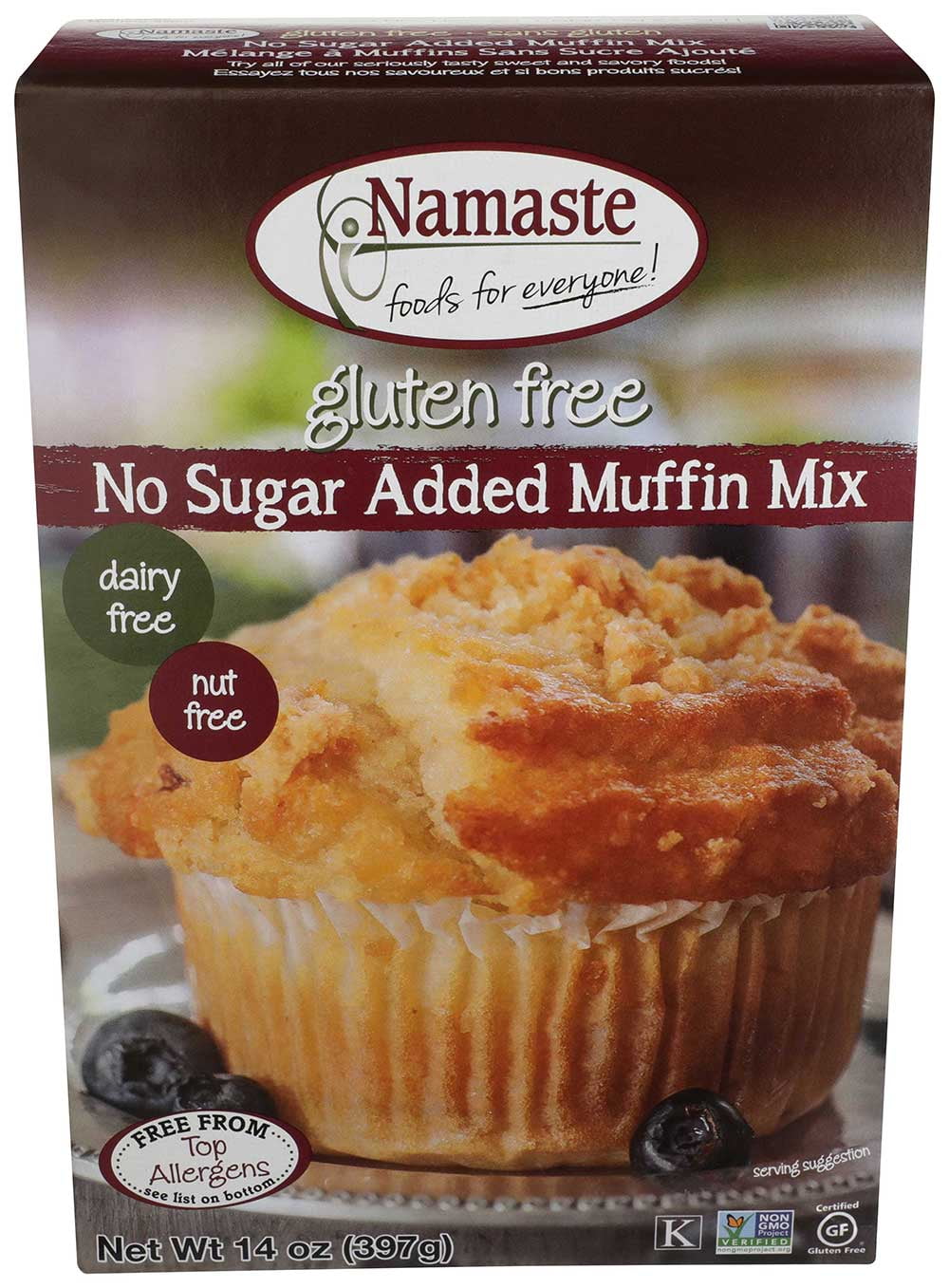 Namaste Foods Muffin Mix, 14 Ounce -- 6 per case. - Walmart.com