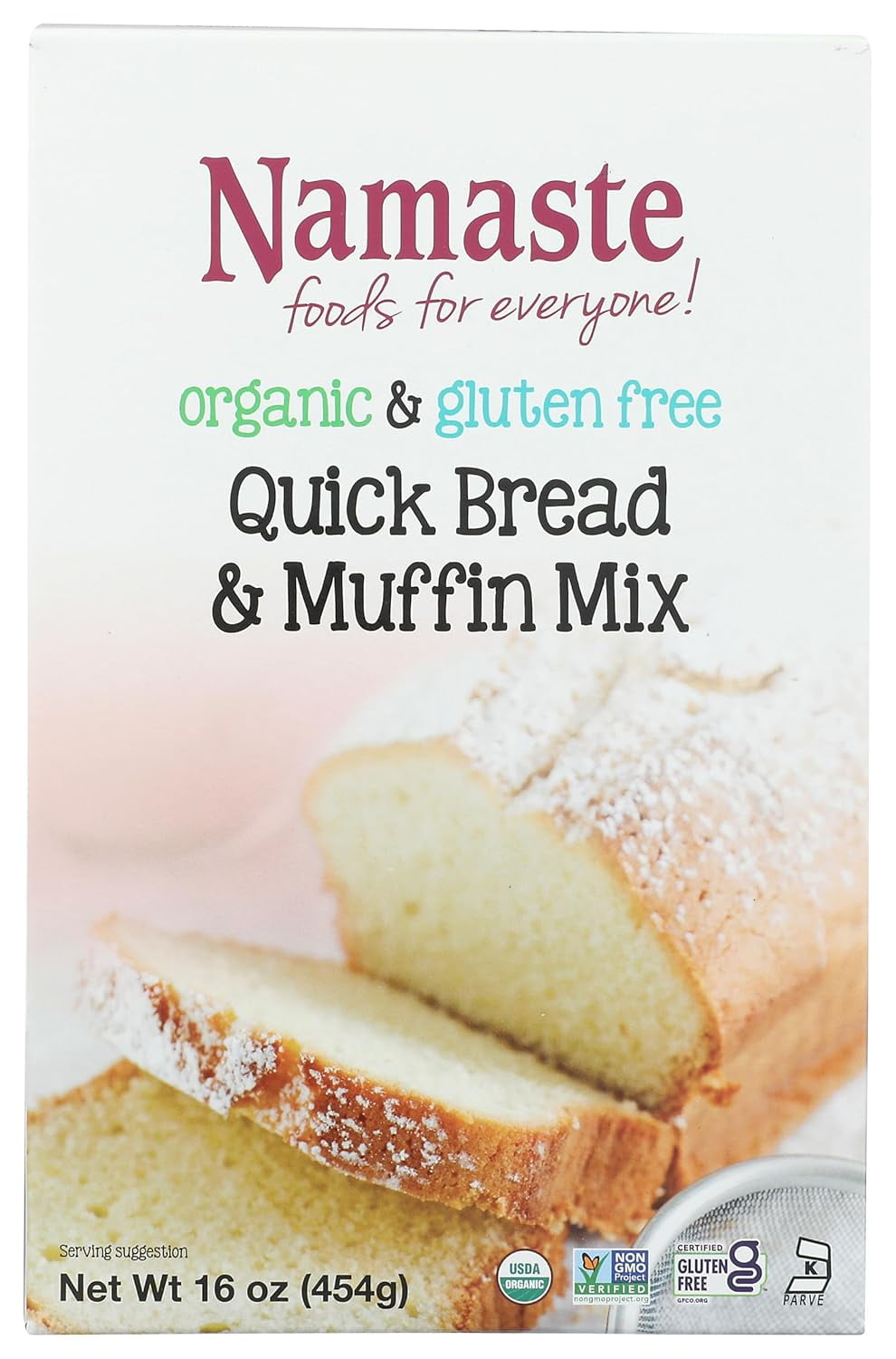 Namaste Foods Organic Quick Bread Muffin Mix (6 Pack) 16 oz - Walmart.com