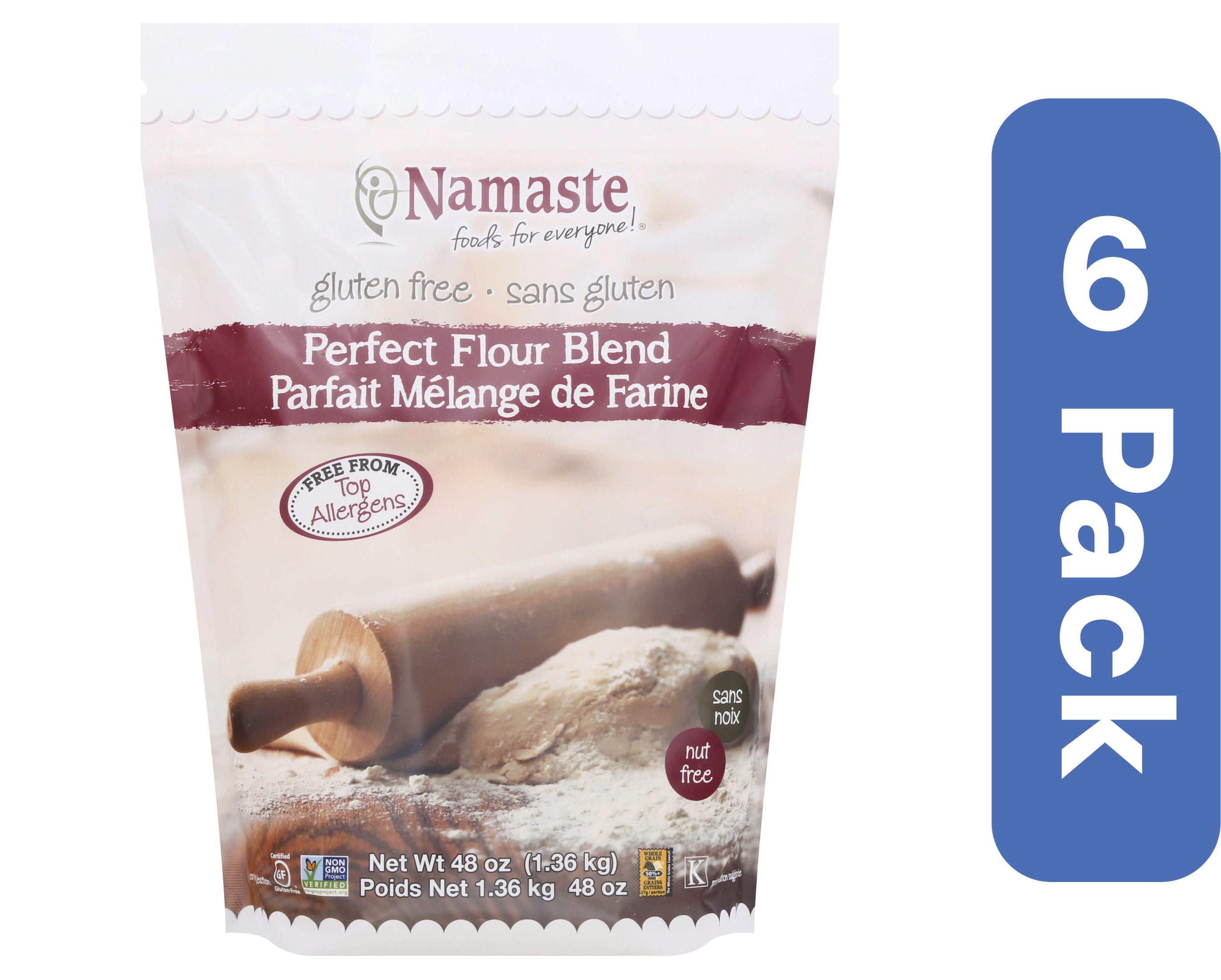 Namaste Foods Perfect Blend Flour Mix 48 oz (Pack Of 6) - Walmart.com