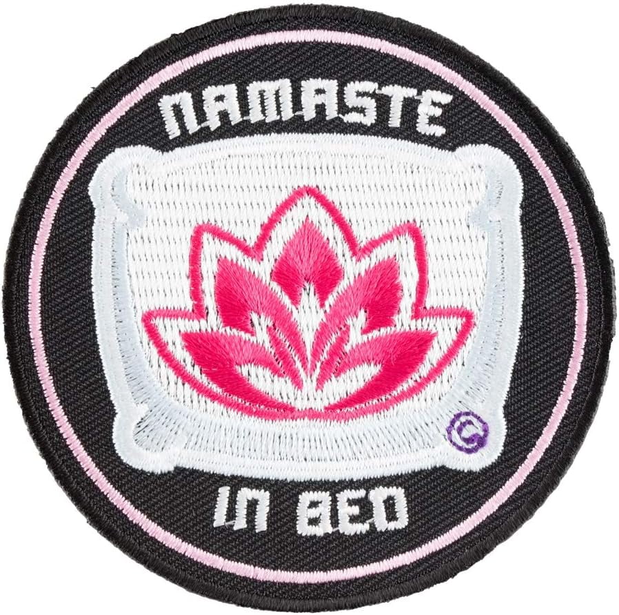 Namaste In Bed Lotus Pose Yoga Patch, Meditation Patches - Walmart.com