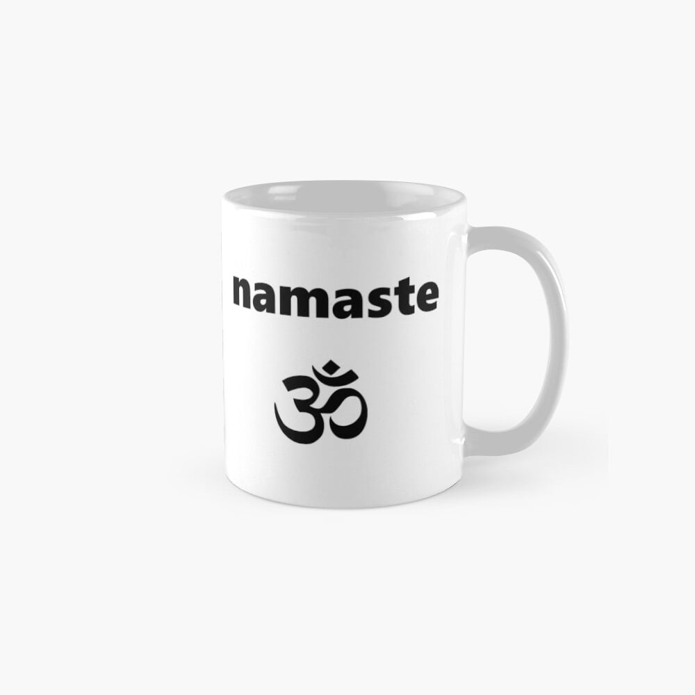Namaste - OM Sanskrit symbol Classic Mug - Walmart.com