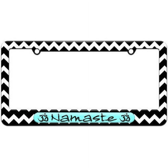Namaste, Om Aum Yoga License Plate Tag Frame, Multiple Colors - Walmart.com