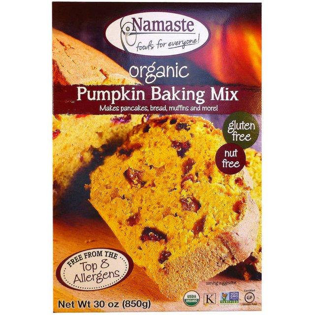 Namaste Organic Pumpkin Baking Mix, 30 oz, (Pack of 6) - Walmart.com