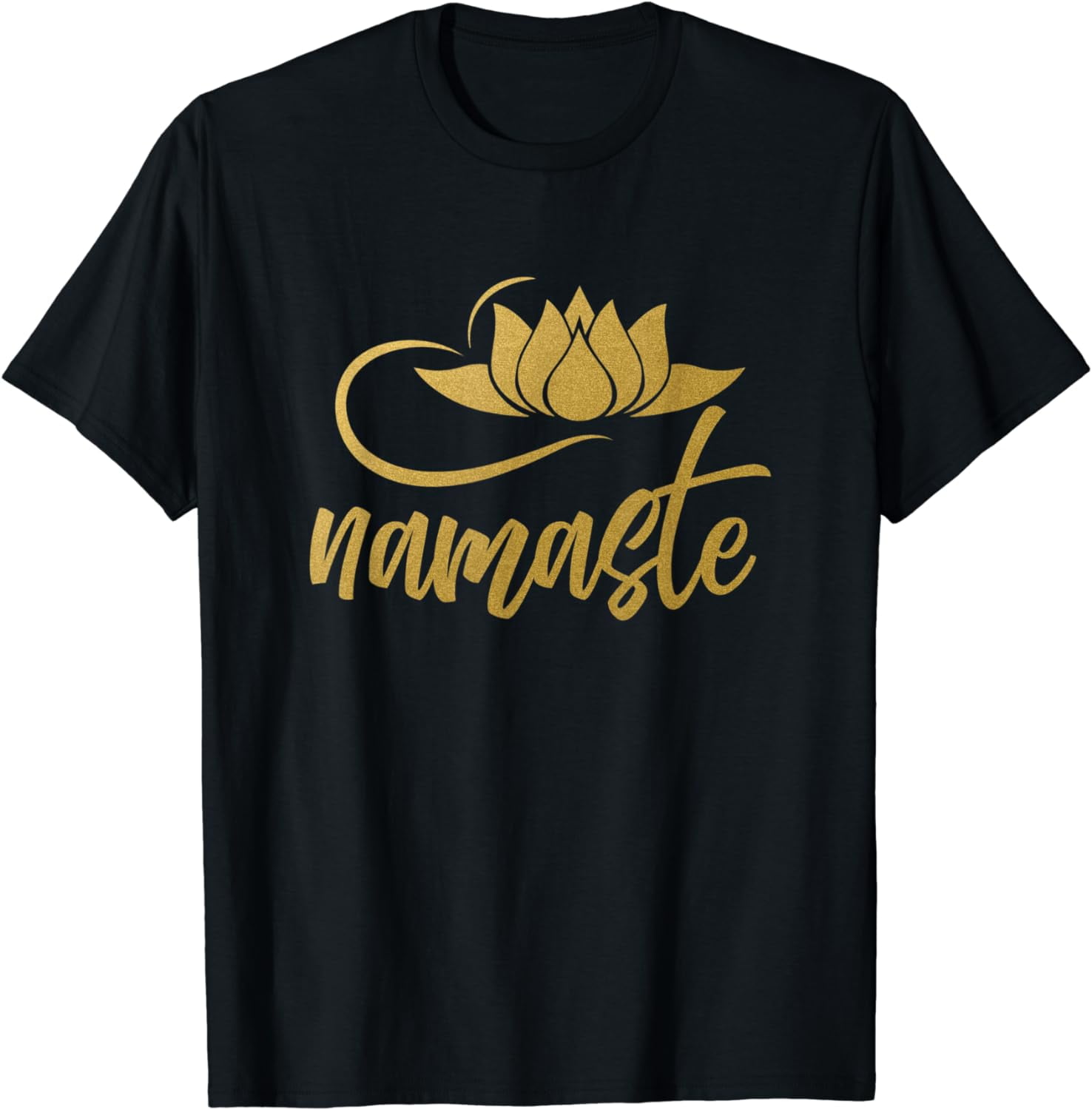 Namaste T-Shirt Yoga Lotus Flower Health Men Women Kids Gift - Walmart.com