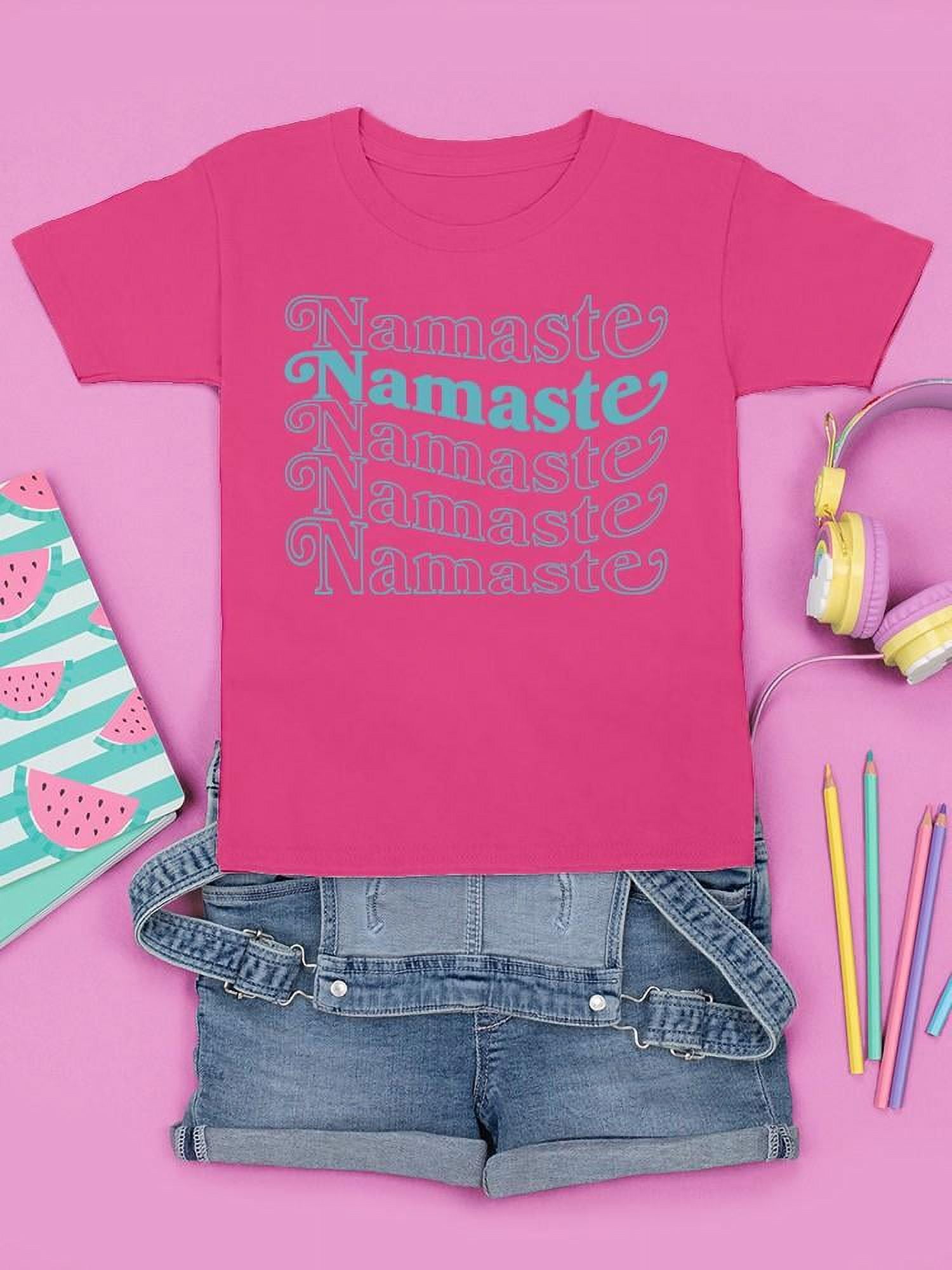 Namaste T-shirt Youth's -SelectDesign Designs - Walmart.com