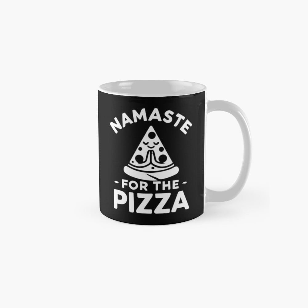 Namaste for the Pizza - Funny Yoga Classic Mug - Walmart.com