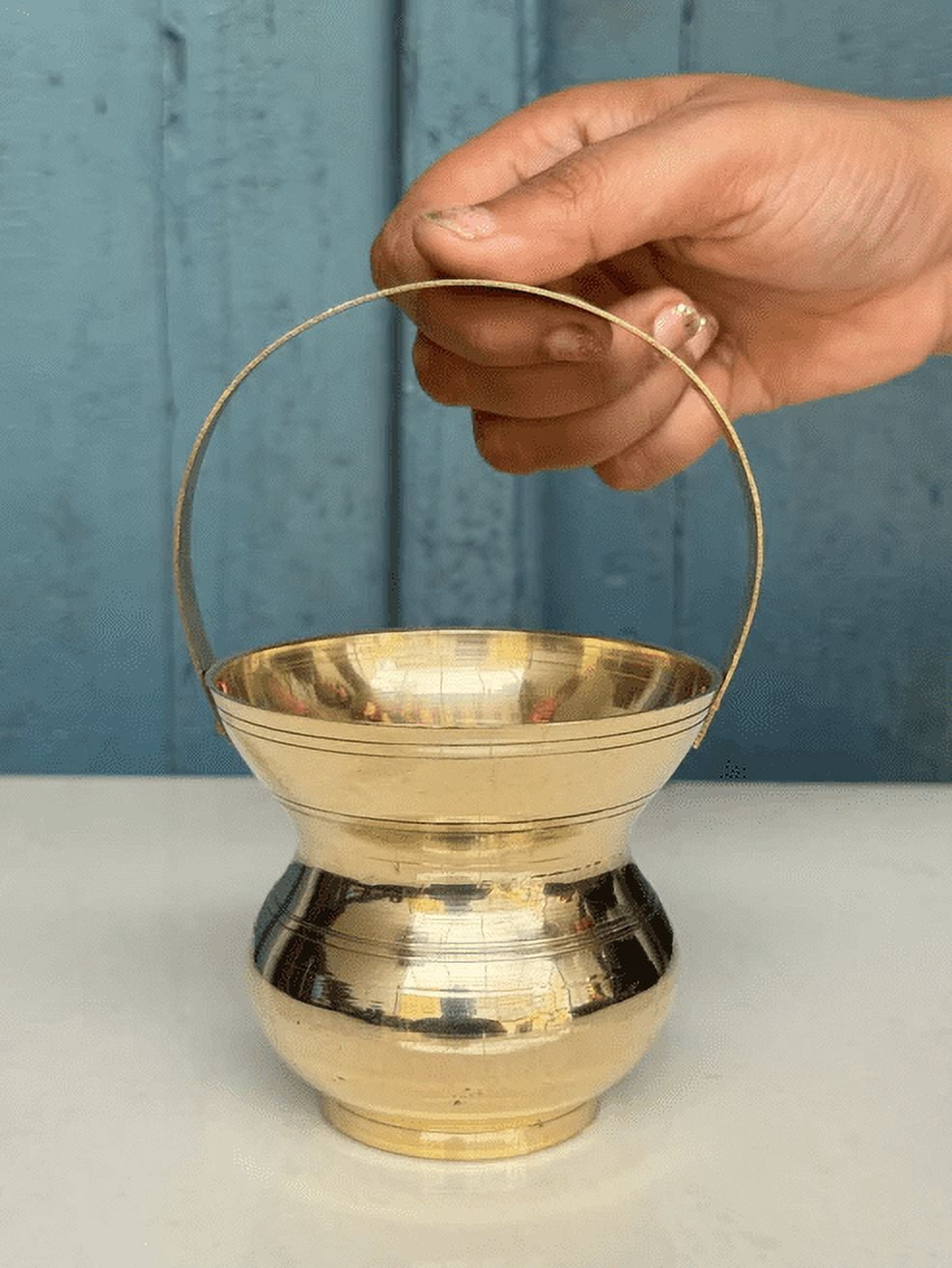 NamasteHimalayas Kamandal for Pooja, Spiritual Rituals, and Temple Use ...