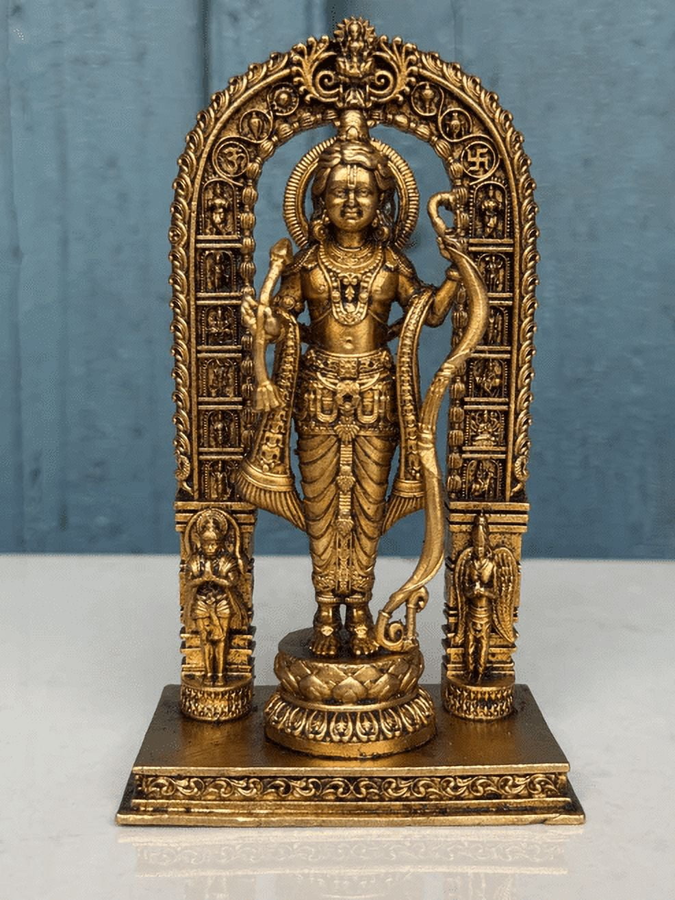 NamasteHimalayas Ram Brass statue – Bal Roop Ram Statue | Ram Lalla ...